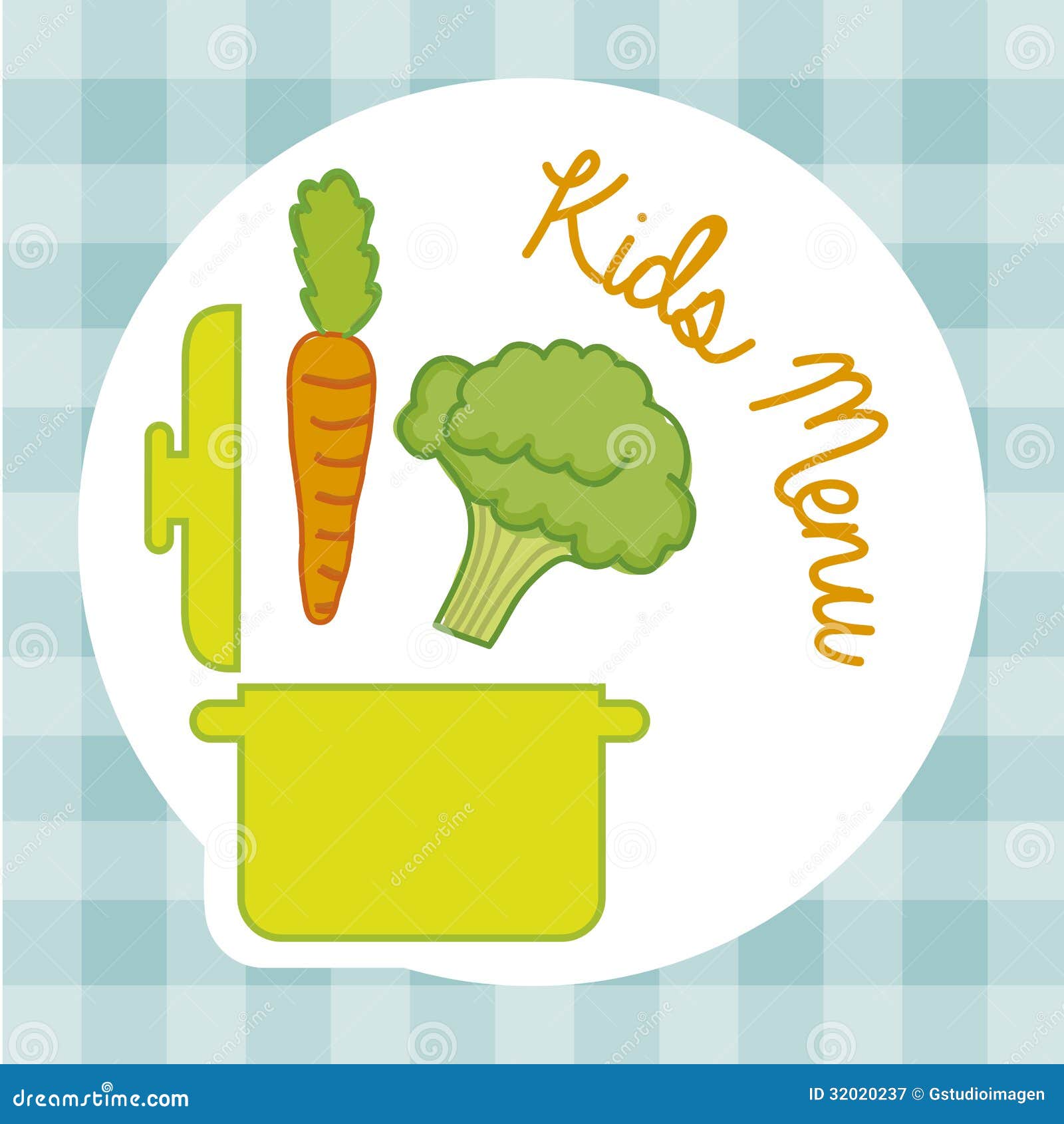 Kids menu stock vector. Illustration of card, menu, doodle - 32020237