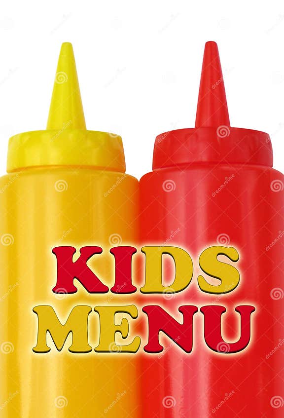 Fun childrens menu cover stock image. Image of meal, child - 32912499