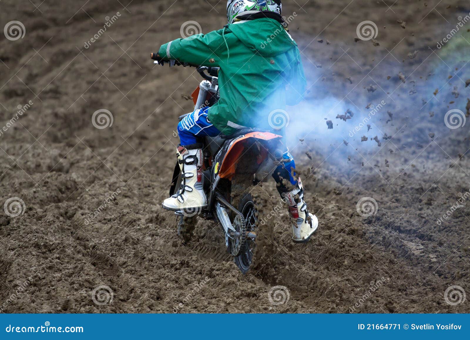 KIDS MOTOCROSS-Abstract editorial photo. Image of action - 21664771