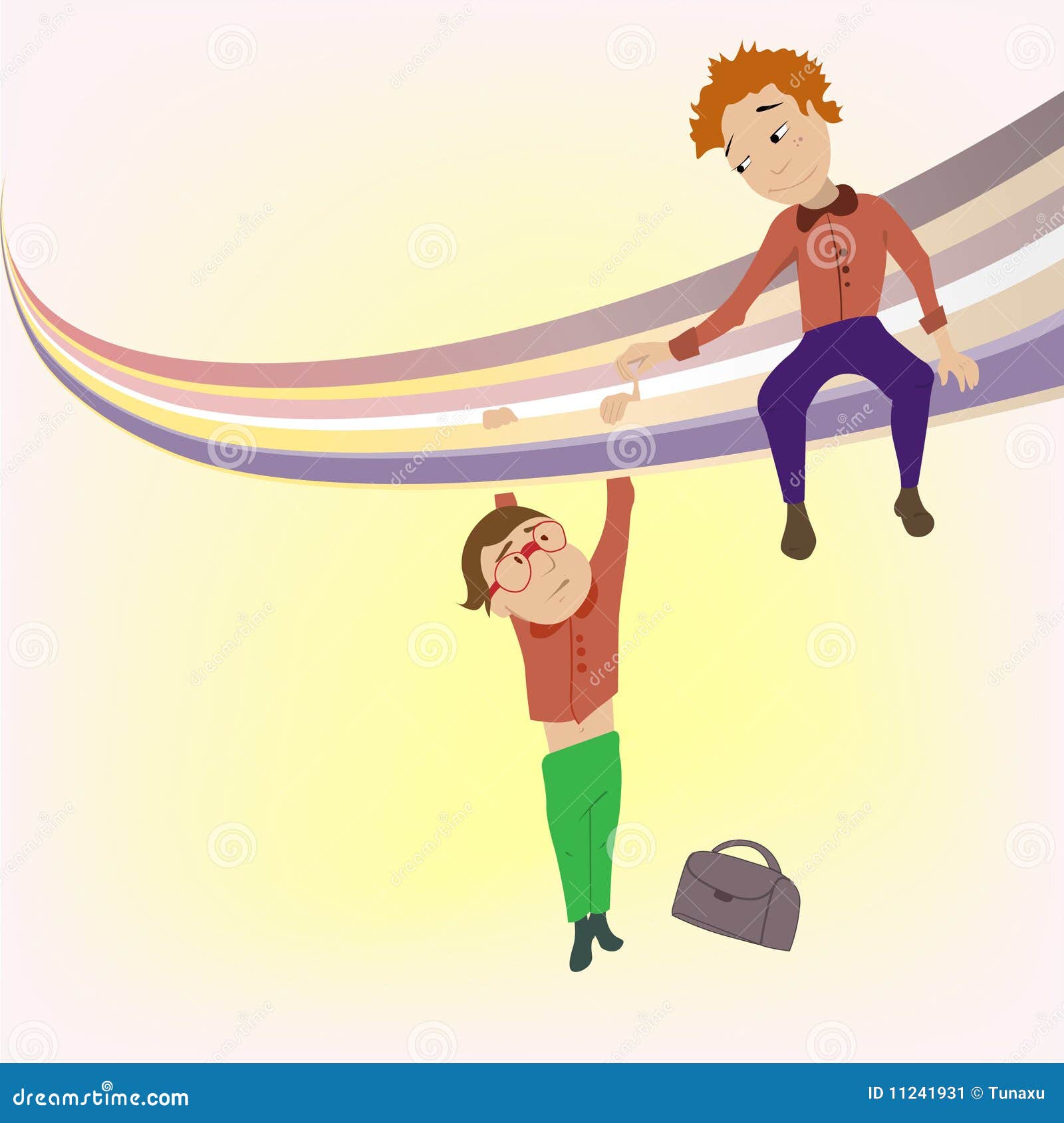 Kids on the move stock vector. Illustration of style - 11241931