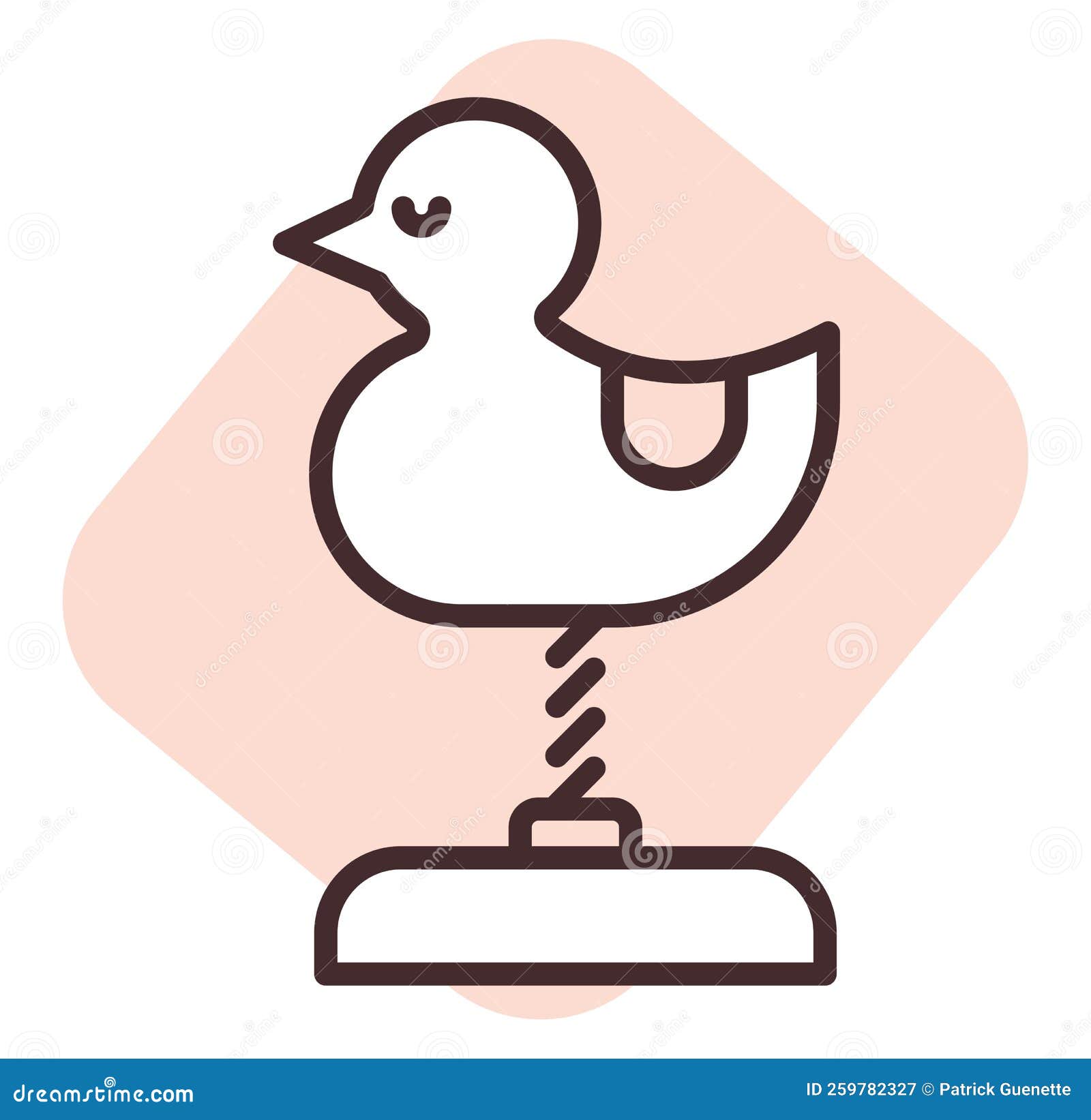 Kids park, icon stock vector. Illustration of family - 259782327