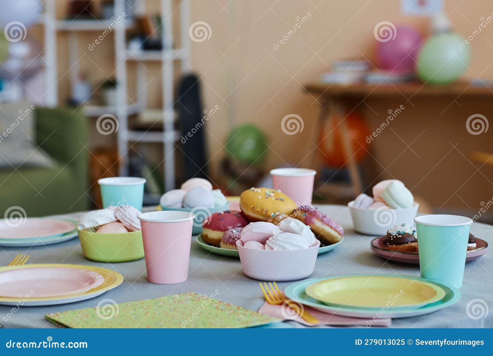 Kids party background stock image. Image of sweets, backgrounds - 279013025