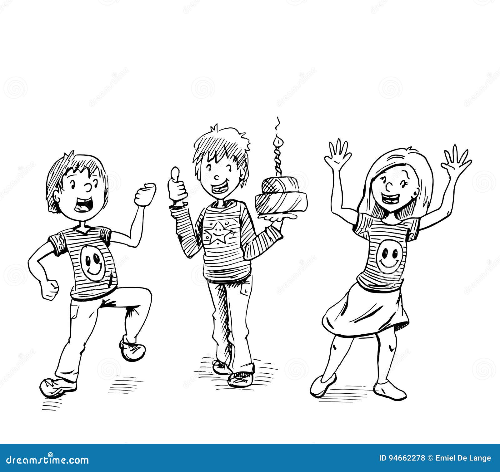 Kids party stock illustration. Illustration of child - 94662278