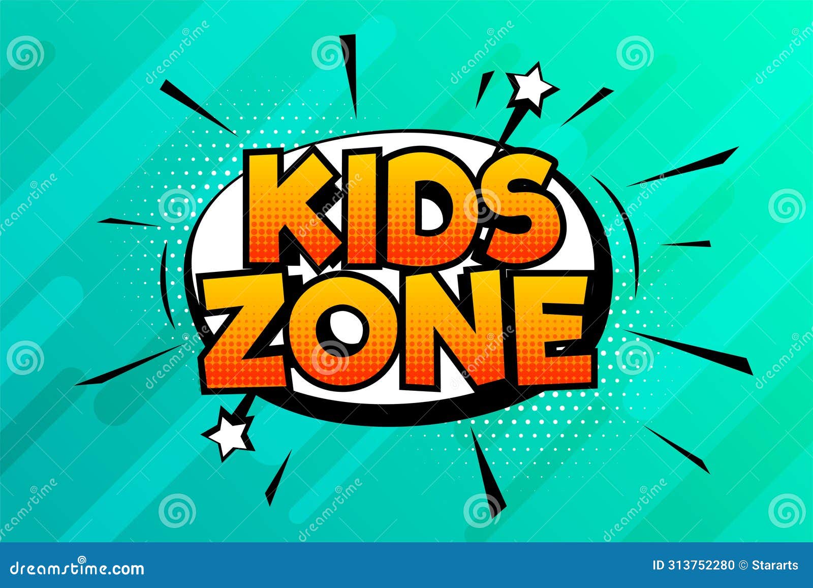 Party Zone Text On A Road Sign Cartoon Vector | CartoonDealer.com #82265561