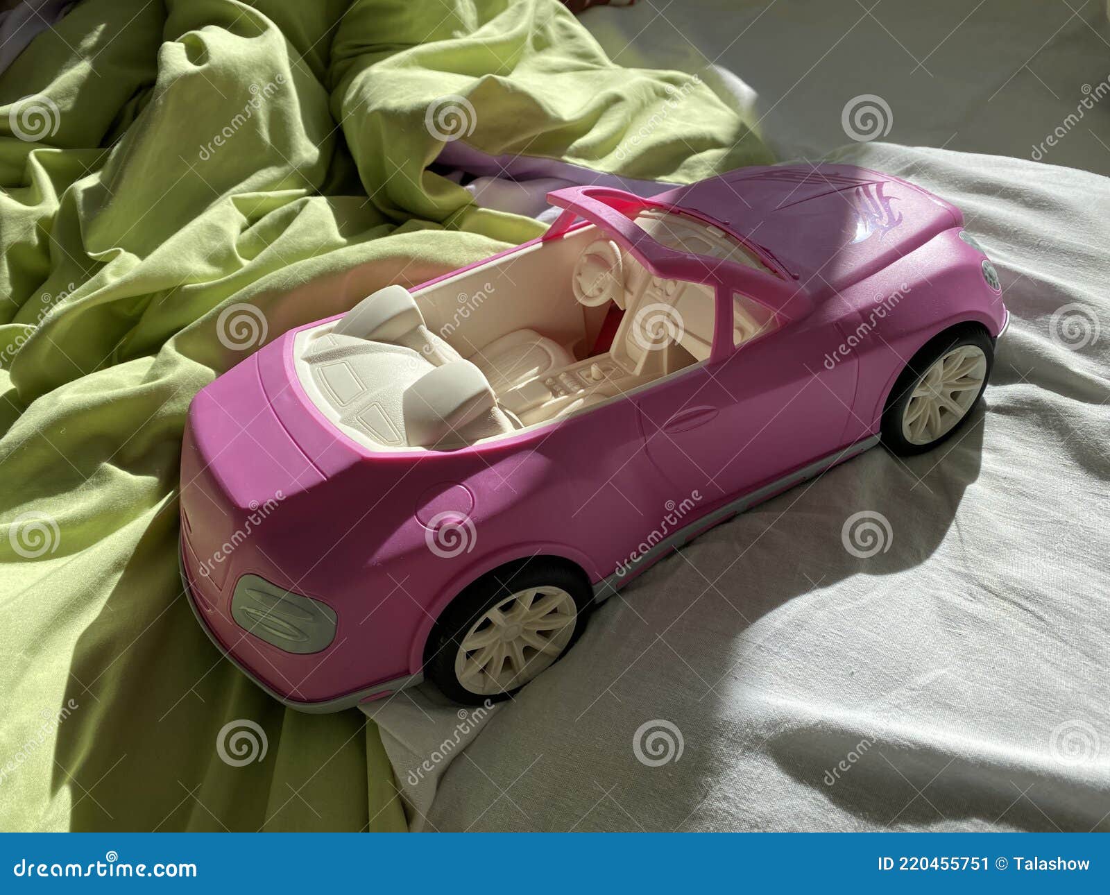Kids Plastic Toy Car Convertible at Home Stock Image - Image of vehicle ...
