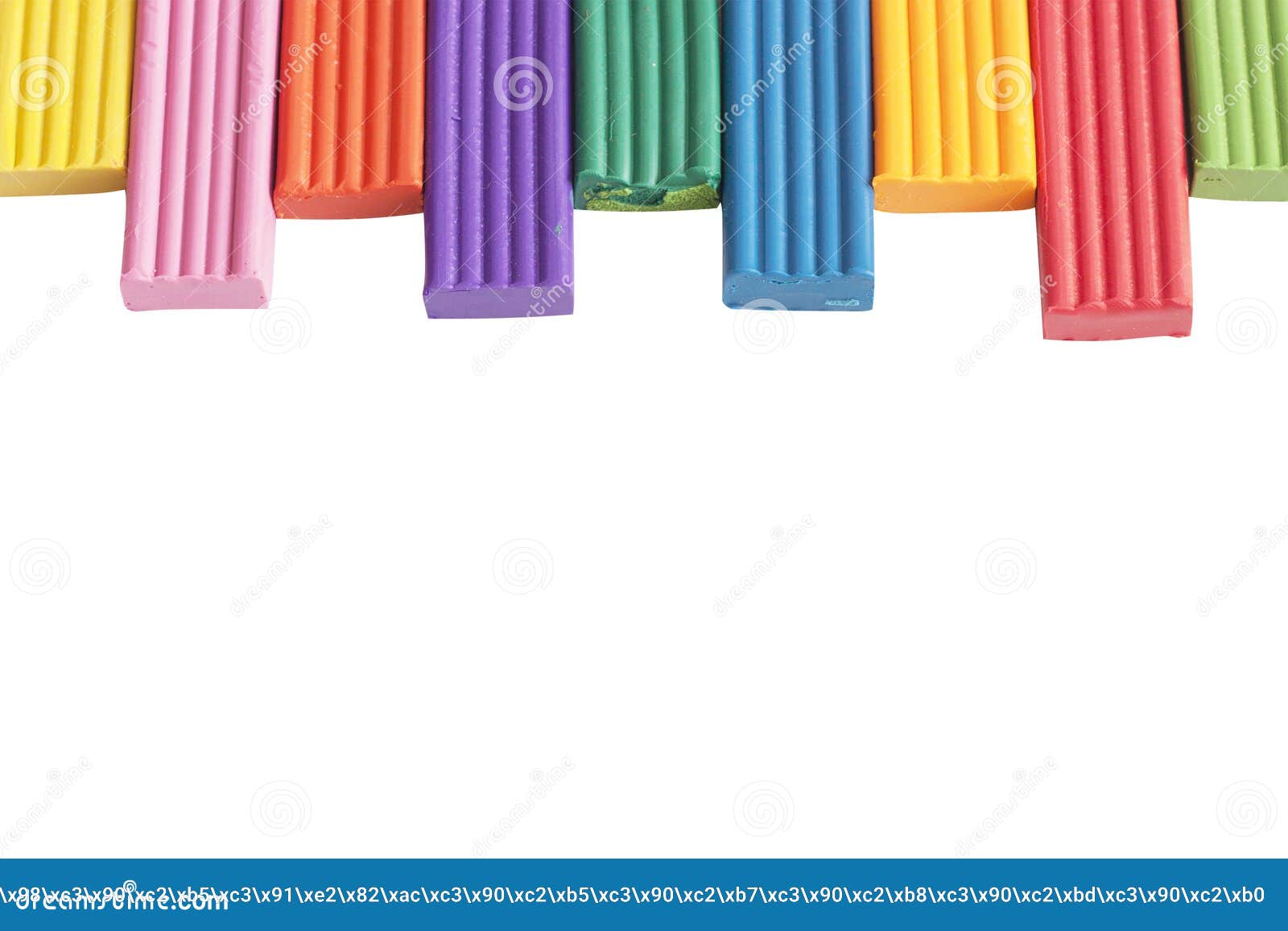 Kids plasticine to play stock photo. Image of white, plate - 62873342
