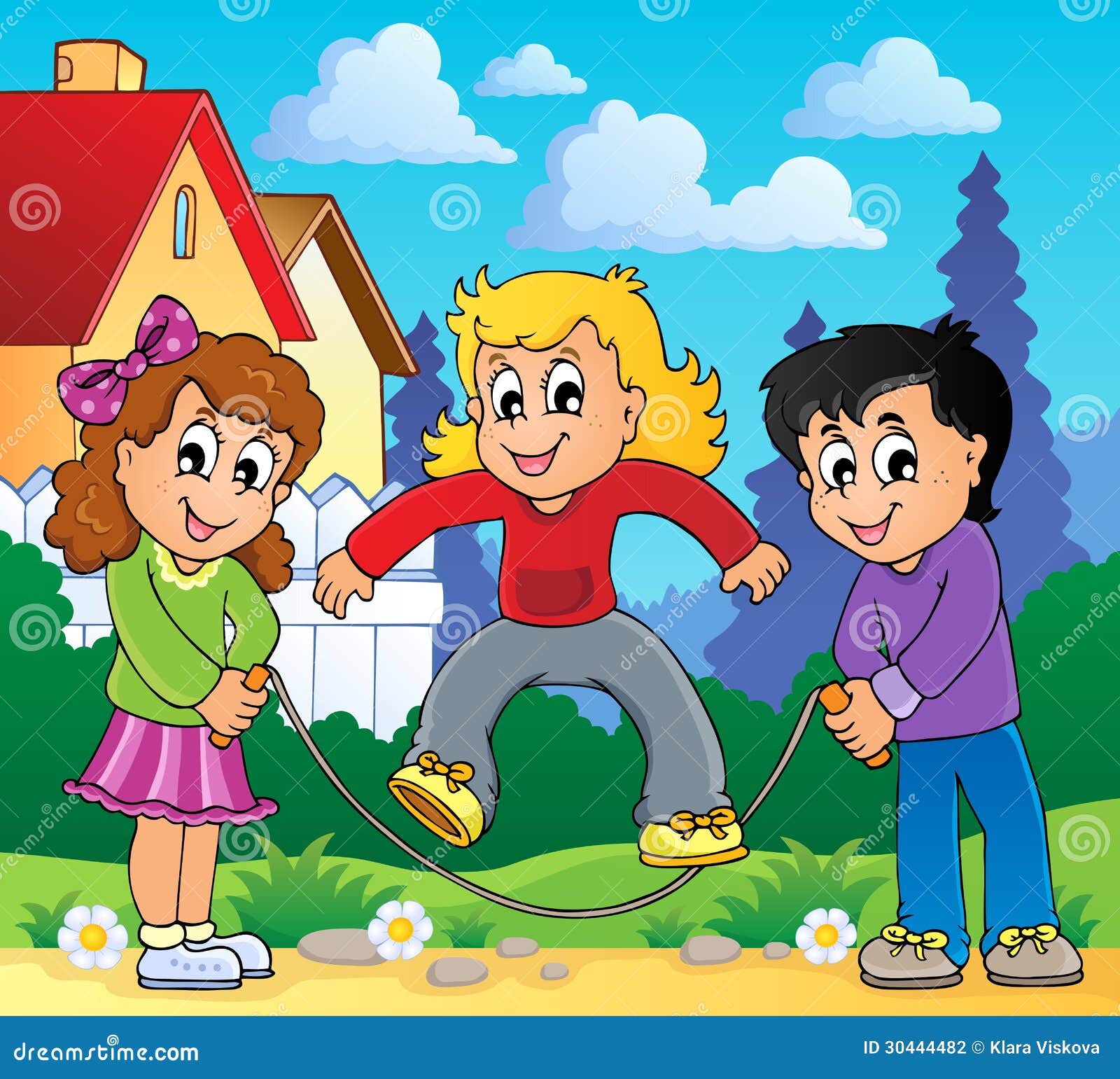 Kids play theme image 2 stock vector. Illustration of happiness - 30444482