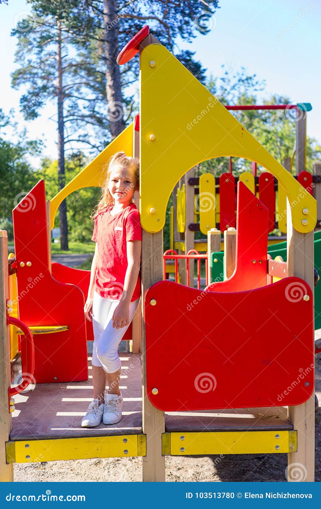 Kids on playground stock photo. Image of active, casual - 103513780