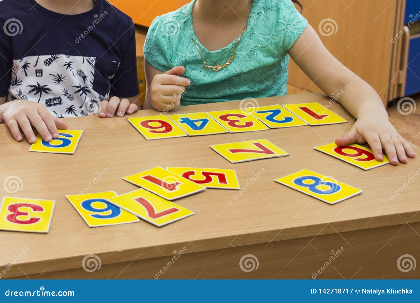 Kids Playing Math Games