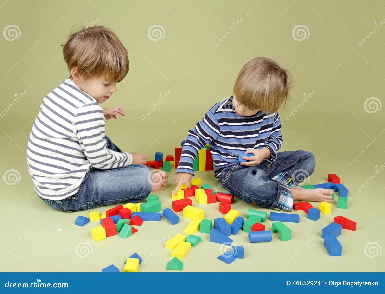 Kids Playing a Game, Sharing and Teamwork Stock Photo - Image of ...