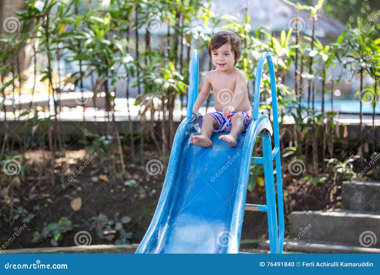 Kids, Playing on the Playground, Having Fun Stock Photo - Image of ...