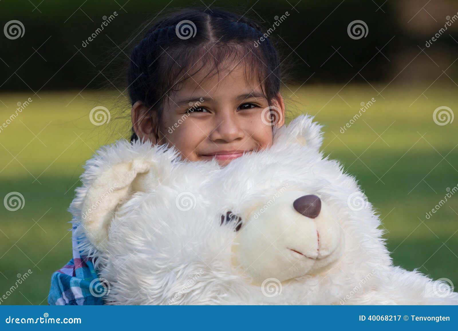 Kids Playing with Teddy Bear Stock Image - Image of children, casual ...