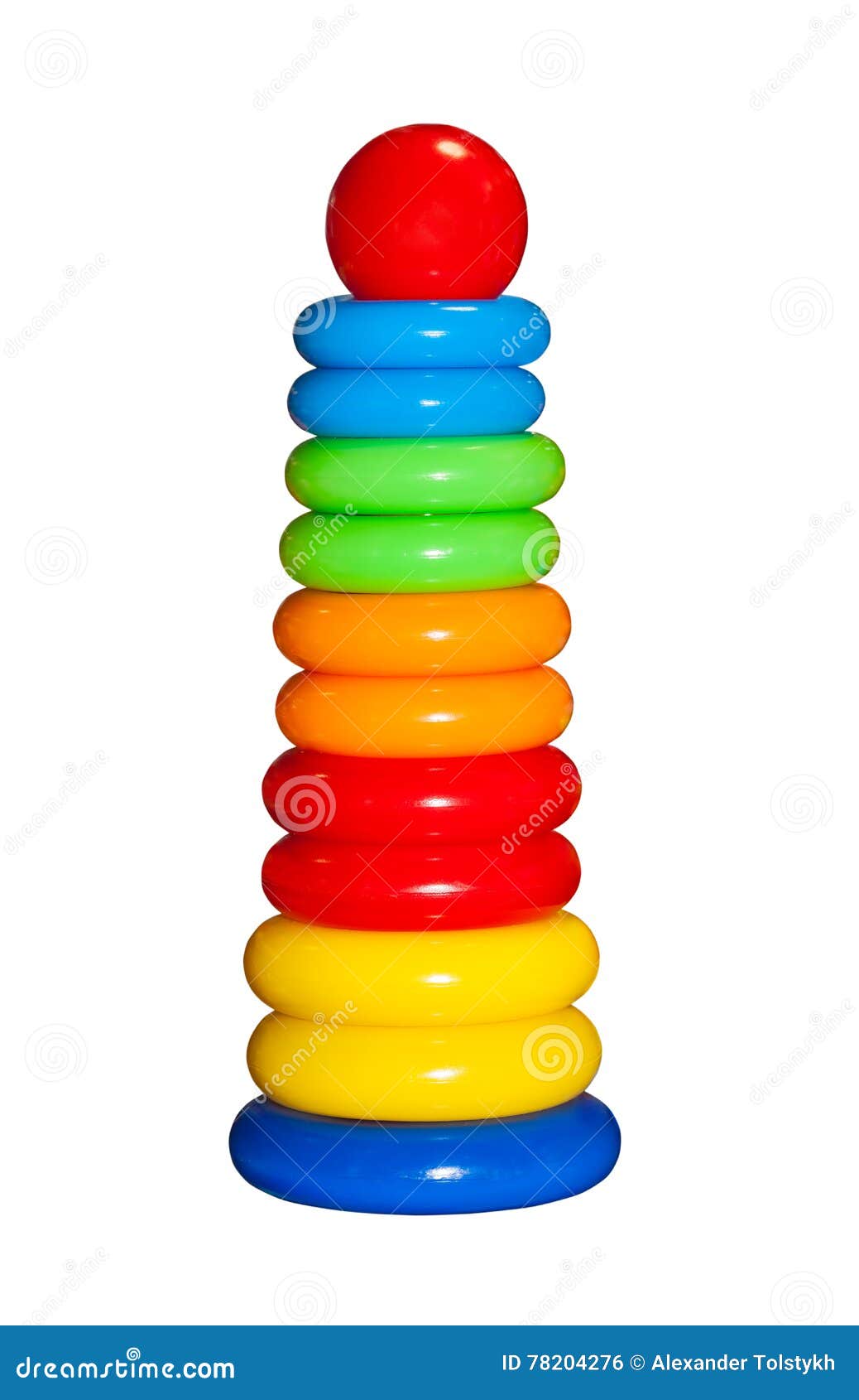 Kids pyramid toy stock photo. Image of construction, baby - 78204276