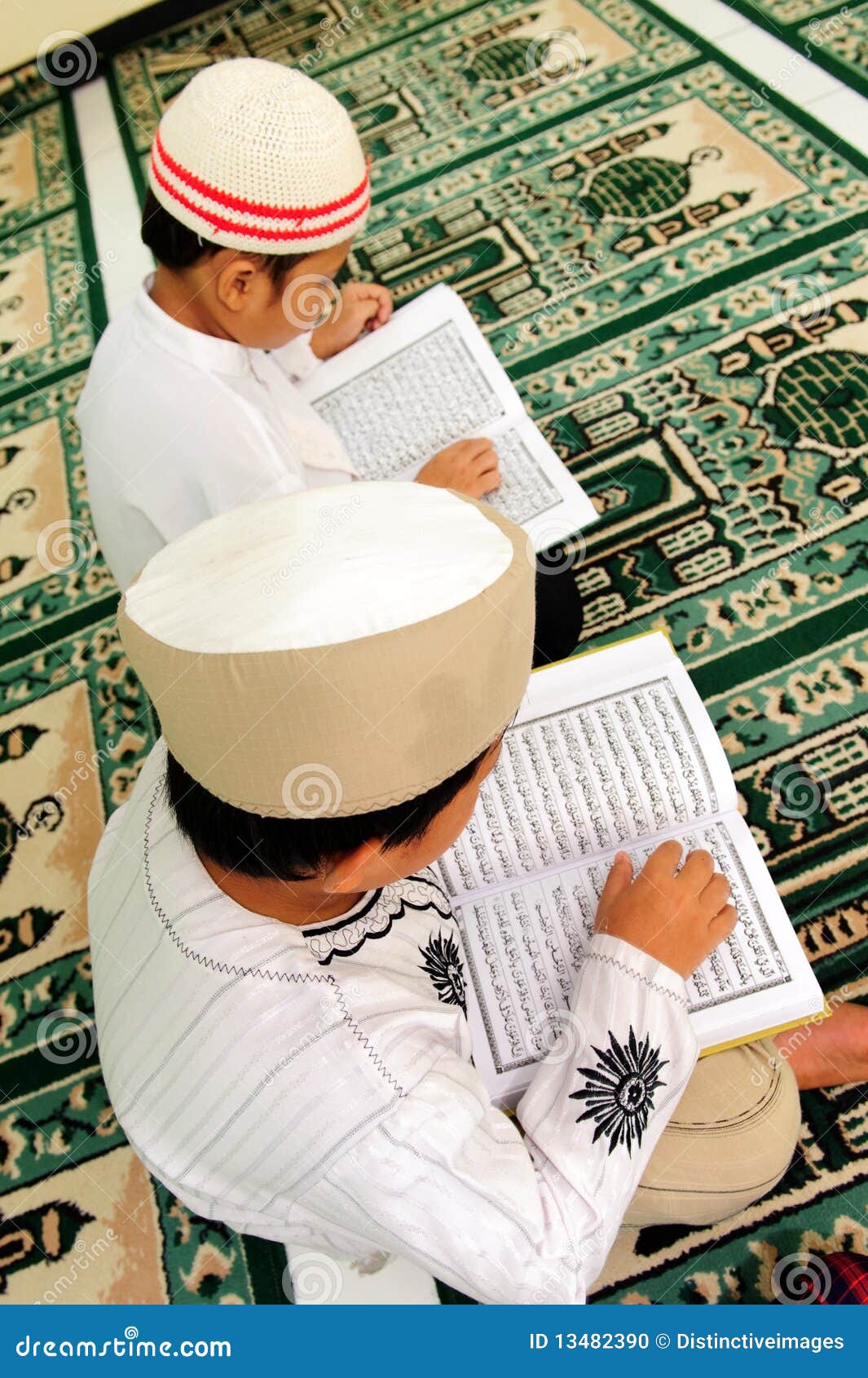 Kids Reading Koran stock photo. Image of koran, mosque - 13482390