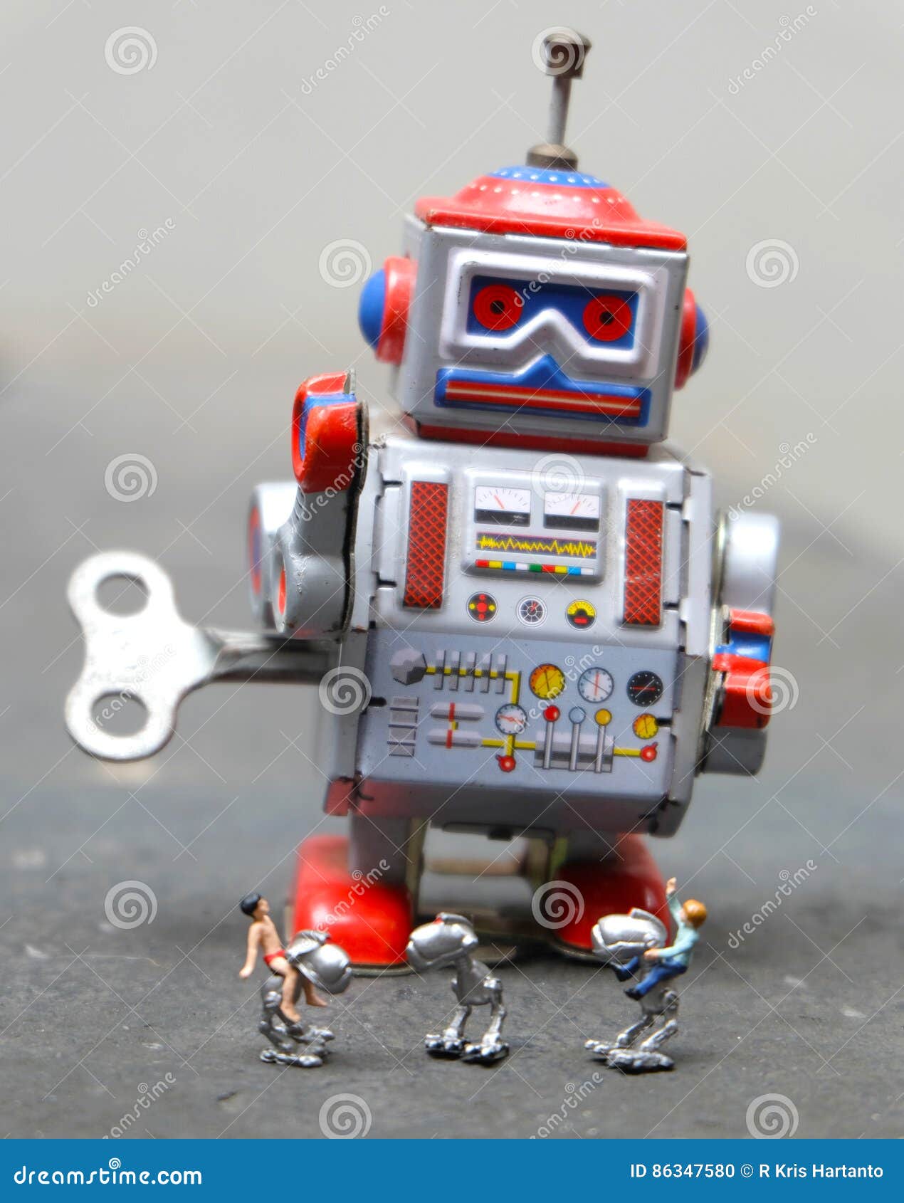 Kids and Robot stock photo. Image of ride, giant, outdoor - 86347580