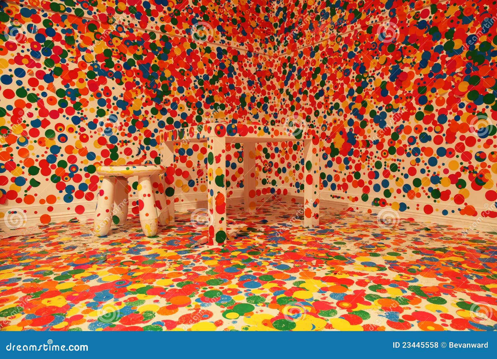 Kids room with spots stock photo. Image of children, spot - 23445558