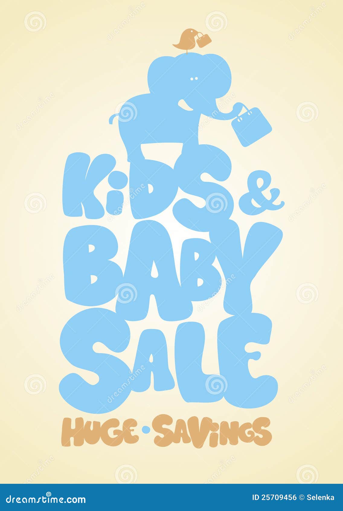 Kids sale design template. stock vector. Illustration of offer - 25709456