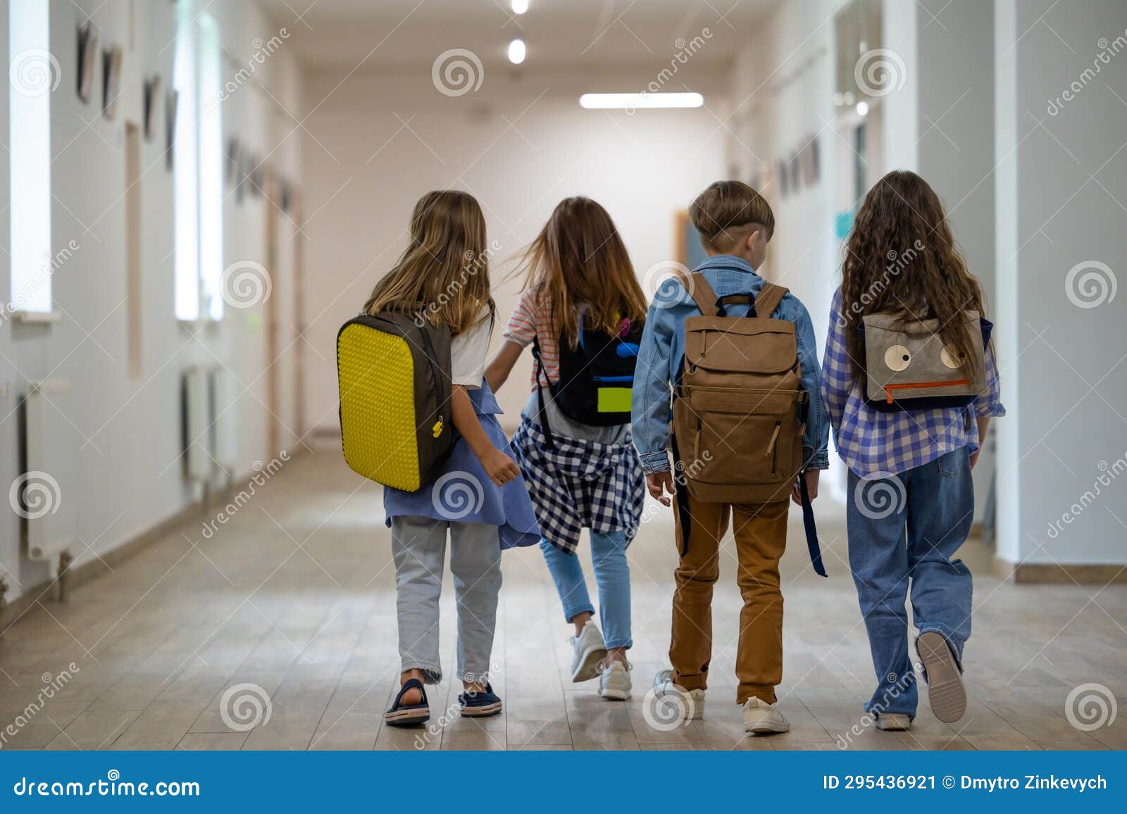 Kids at School during the Break Stock Image - Image of lifestyle ...
