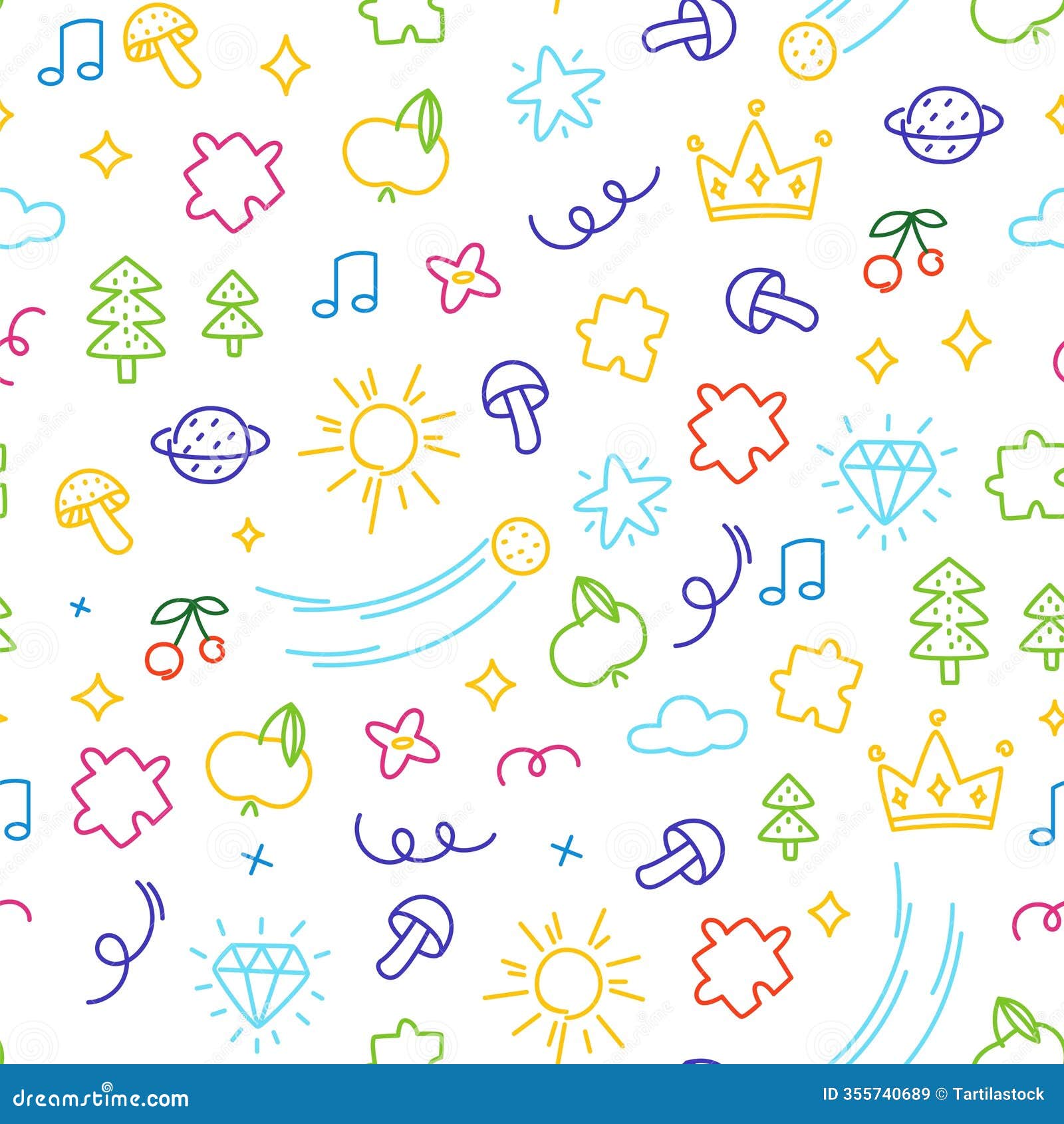 Doodle Shapes With Faces. Happy Angry Scared Laughing Smile Angry ...