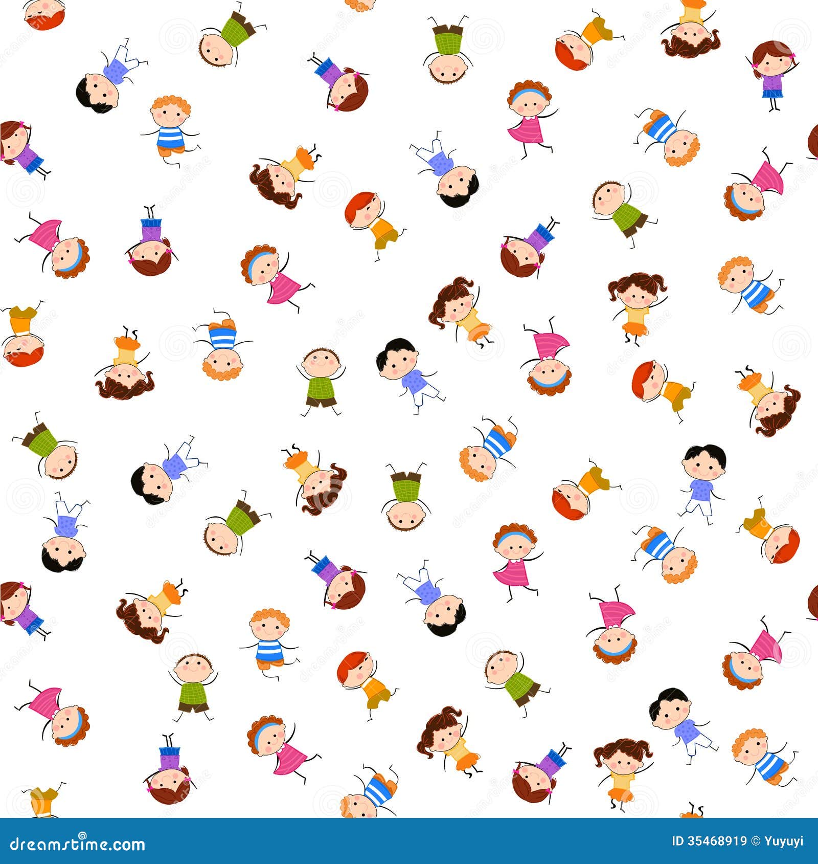 Kids Seamless Pattern Background Stock Vector - Illustration of cartoon ...