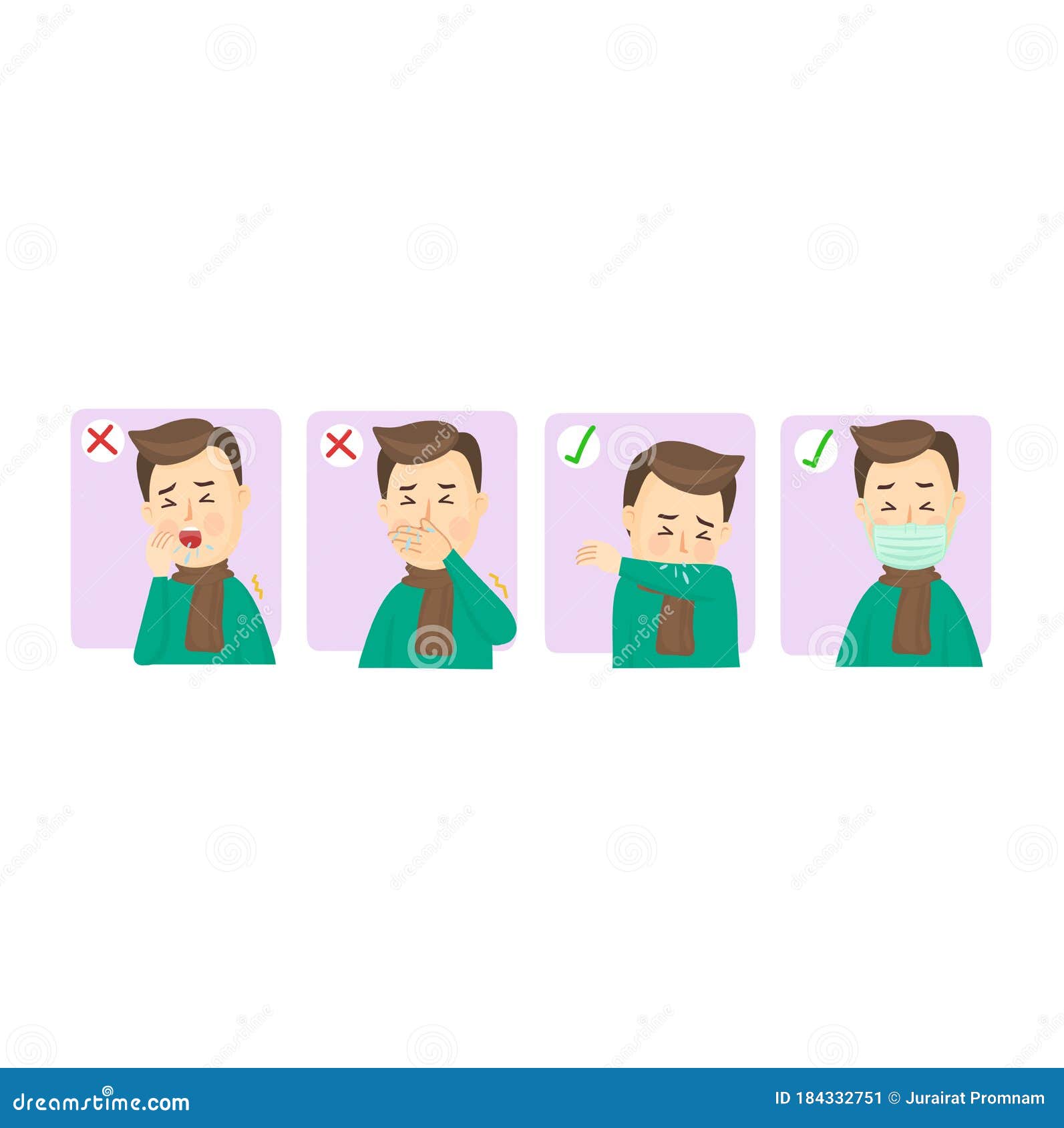 KIds Sick Vector stock vector. Illustration of advice - 184332751