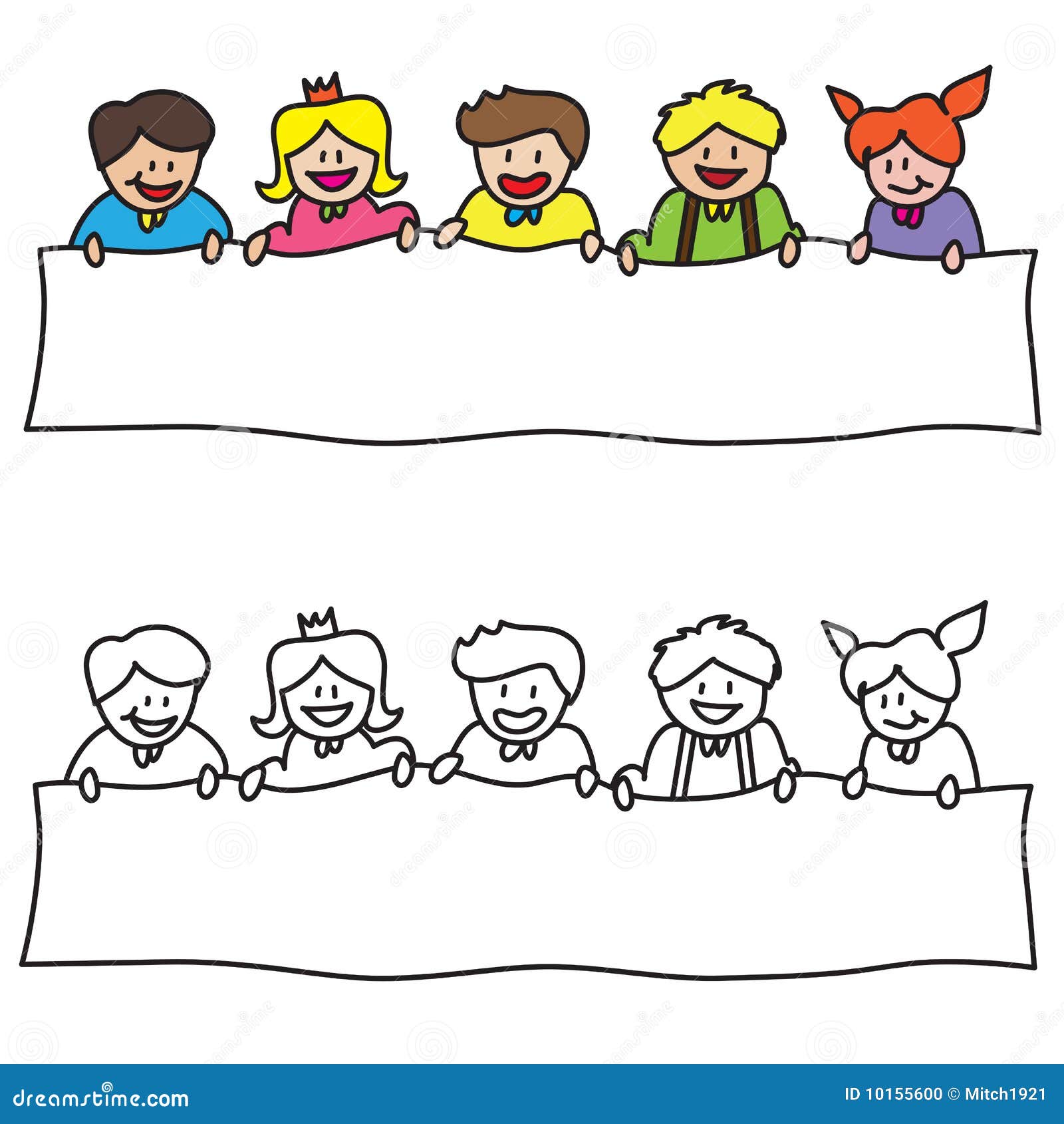 Kids sign stock illustration. Illustration of childhood - 10155600