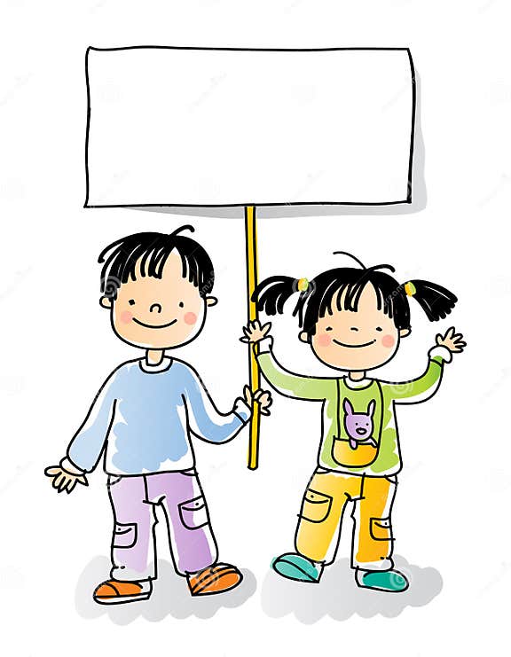 Kids sign stock vector. Illustration of collection, learn - 17778745