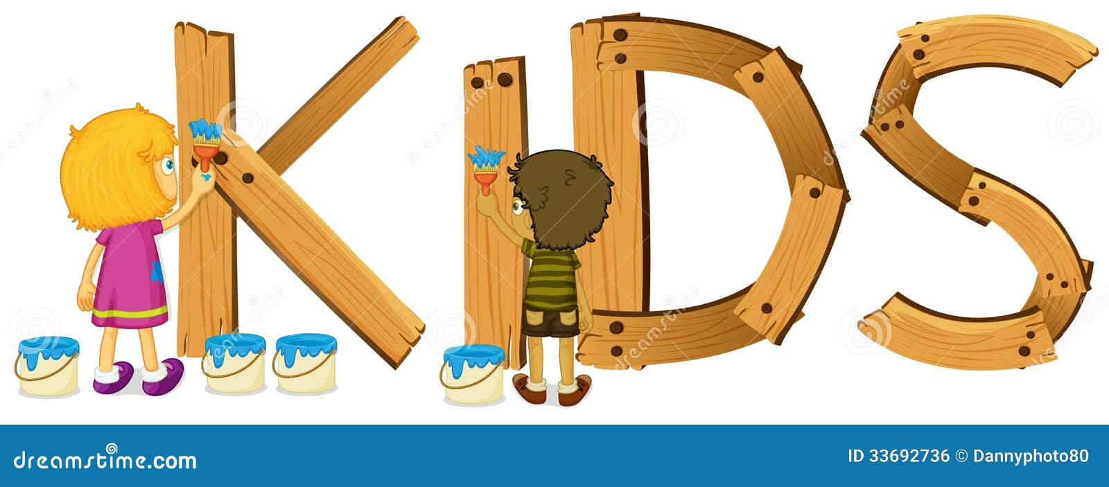 Kids Sign Show Children Toddlers Or Youngsters Royalty-Free Stock Photo ...