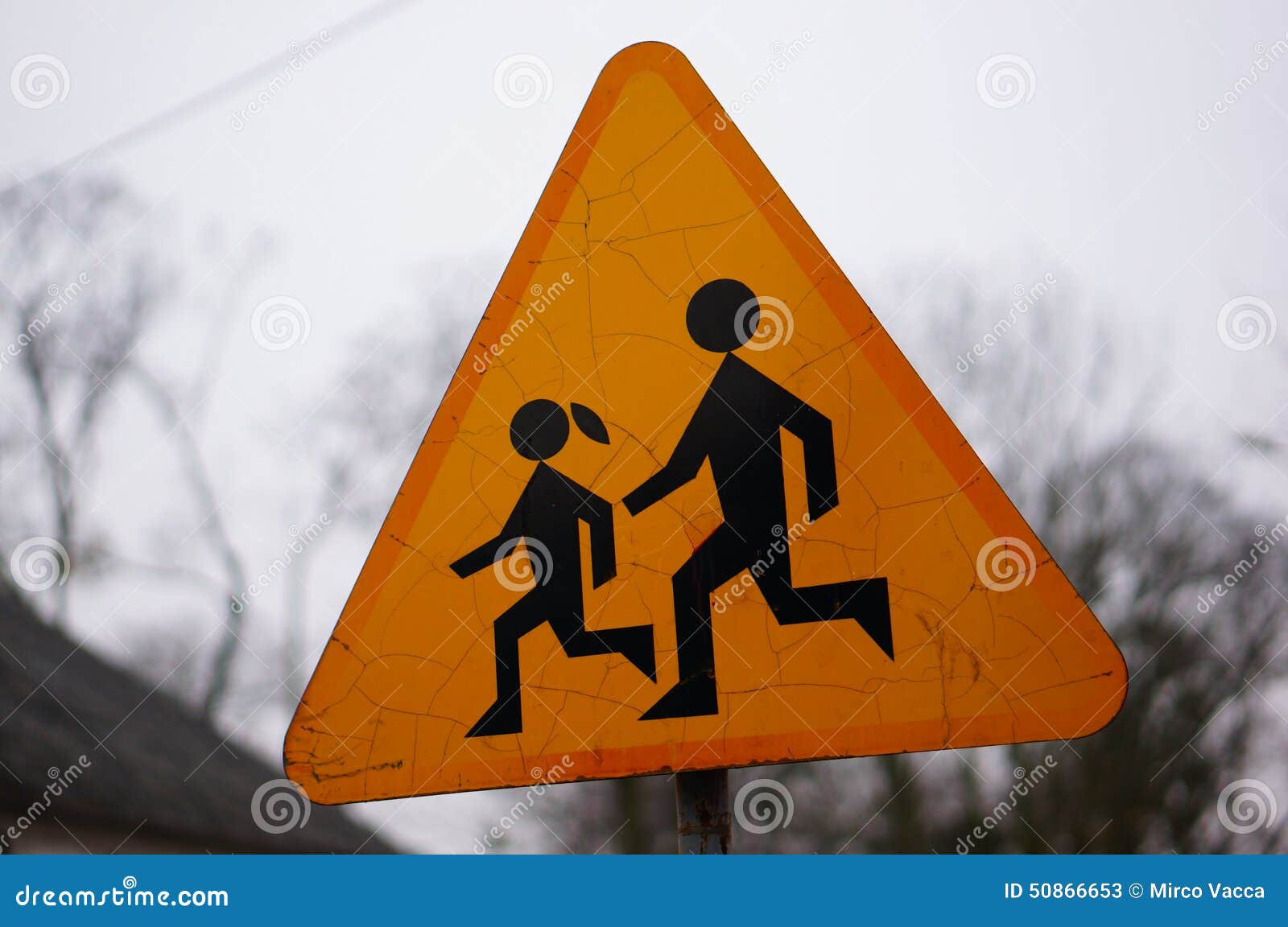 Kids sign stock image. Image of warning, sign, symbol - 50866653