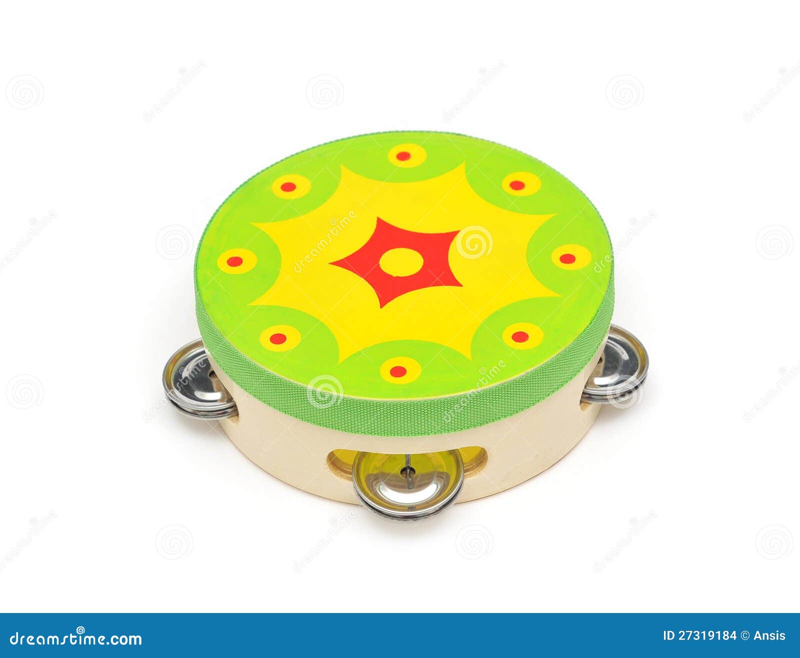 Kids tambourine stock photo. Image of game, amusement - 27319184