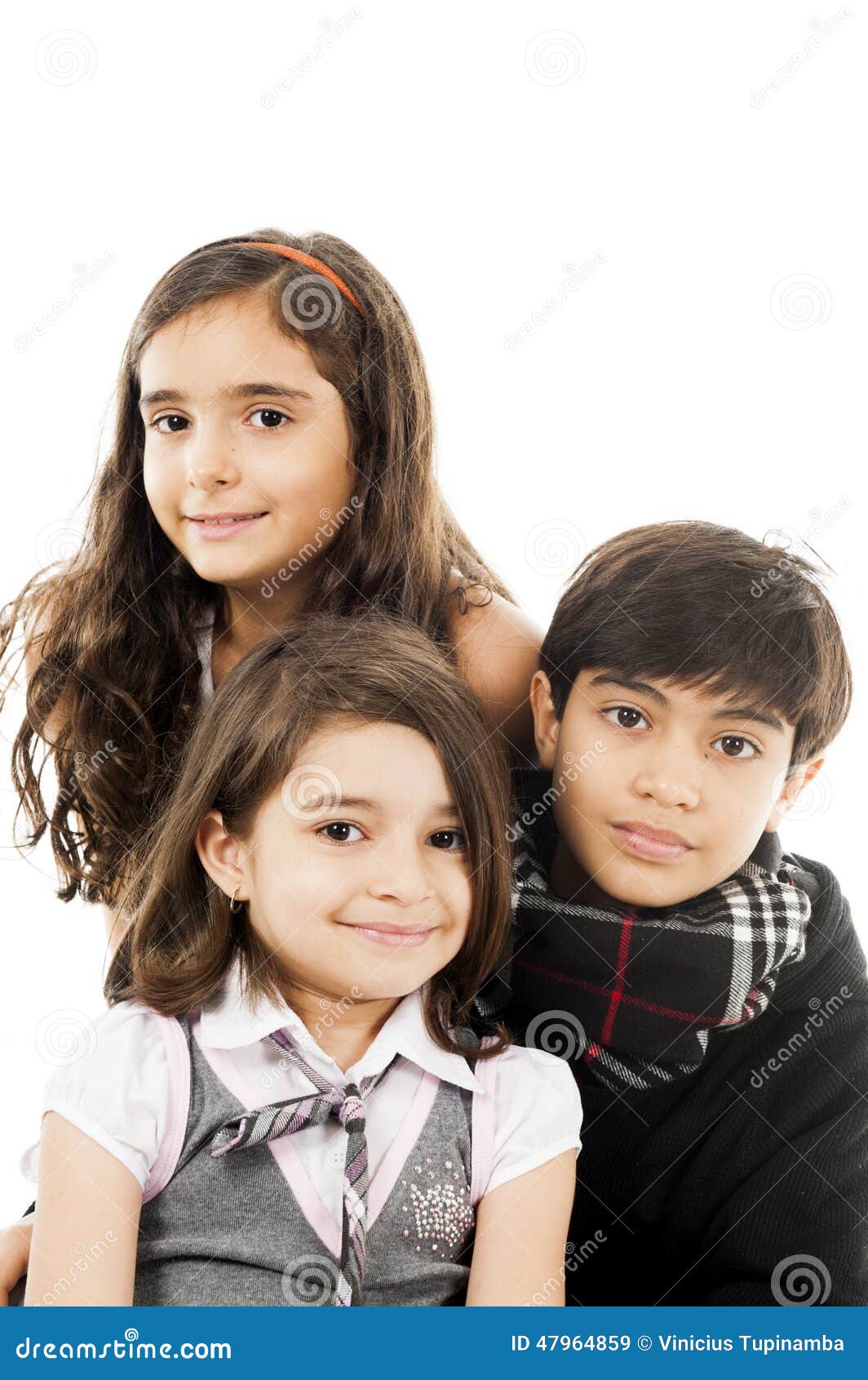 Kids stock image. Image of three, family, smile, young - 47964859