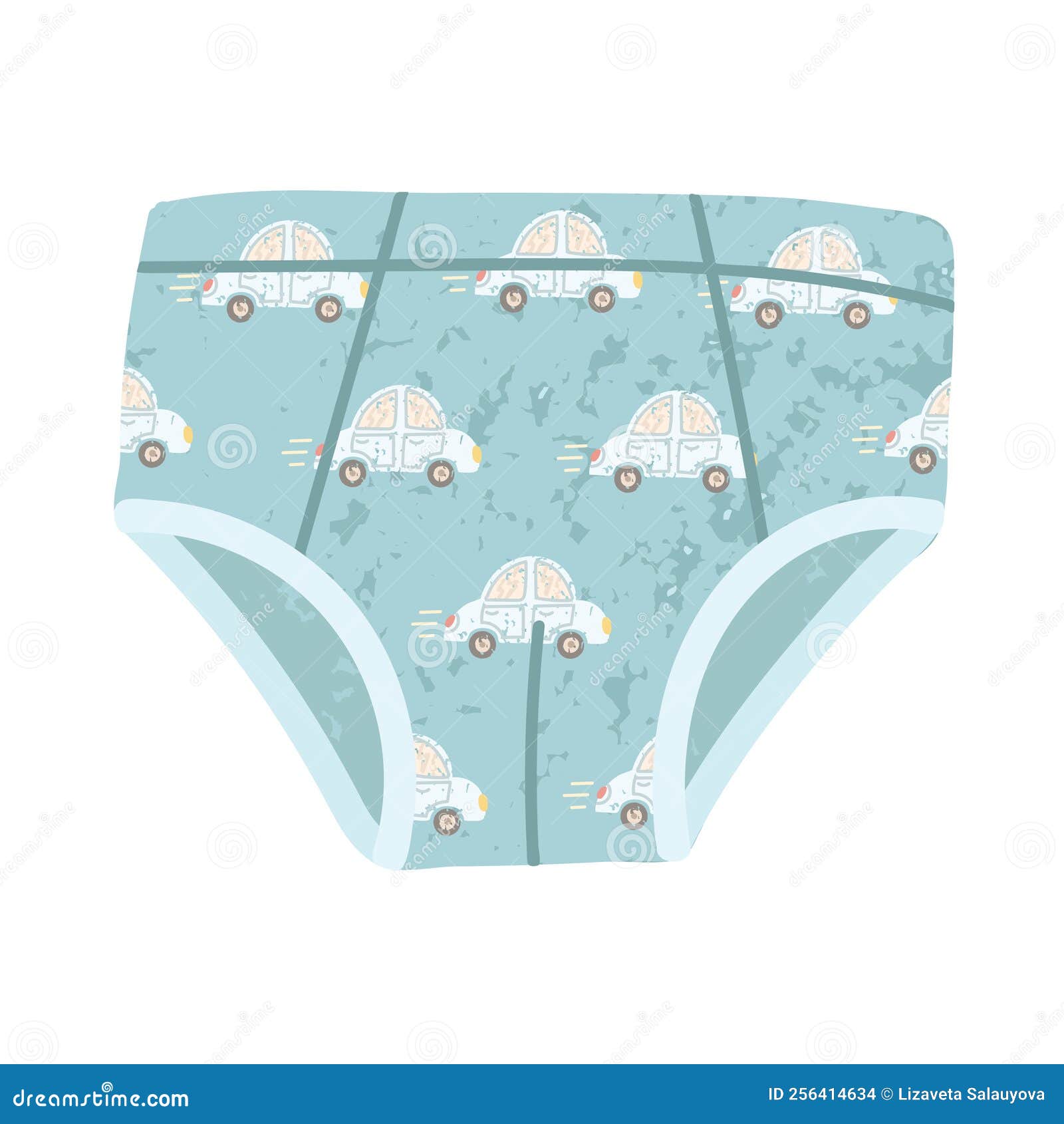 Kids Underpants Illustration Stock Vector - Illustration of children ...