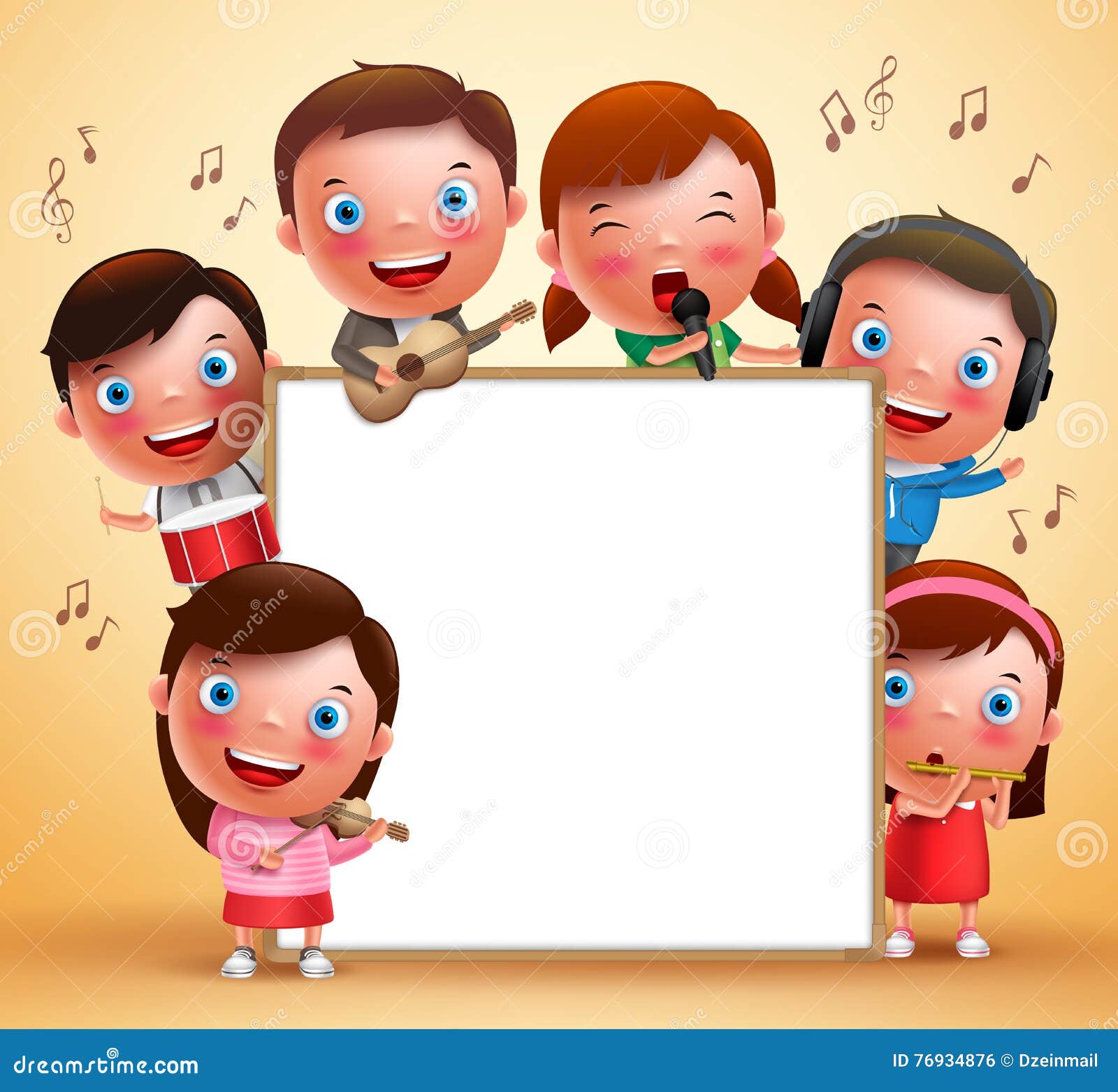 Kids Singing Stock Illustrations – 2,985 Kids Singing Stock ...