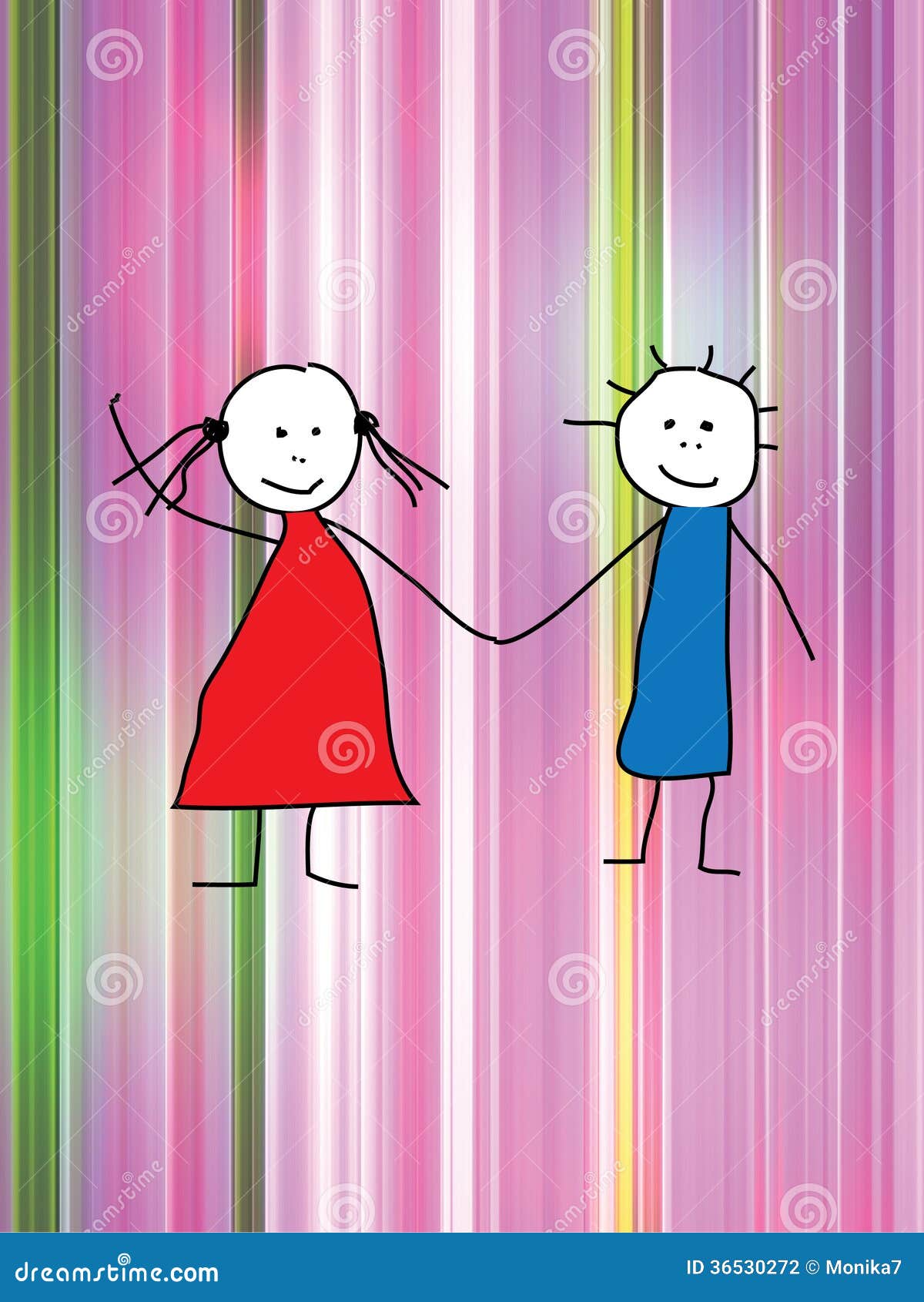 Kids stock illustration. Illustration of colorful, stripes - 36530272