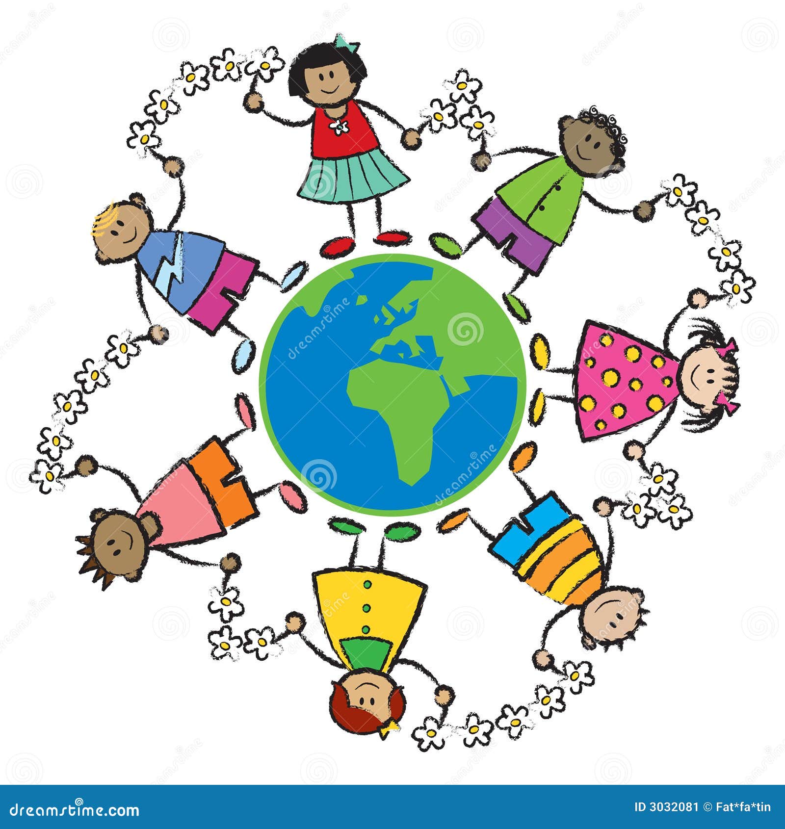 Kids, World, Peace-AFRICA EURO Stock Vector - Illustration of black ...