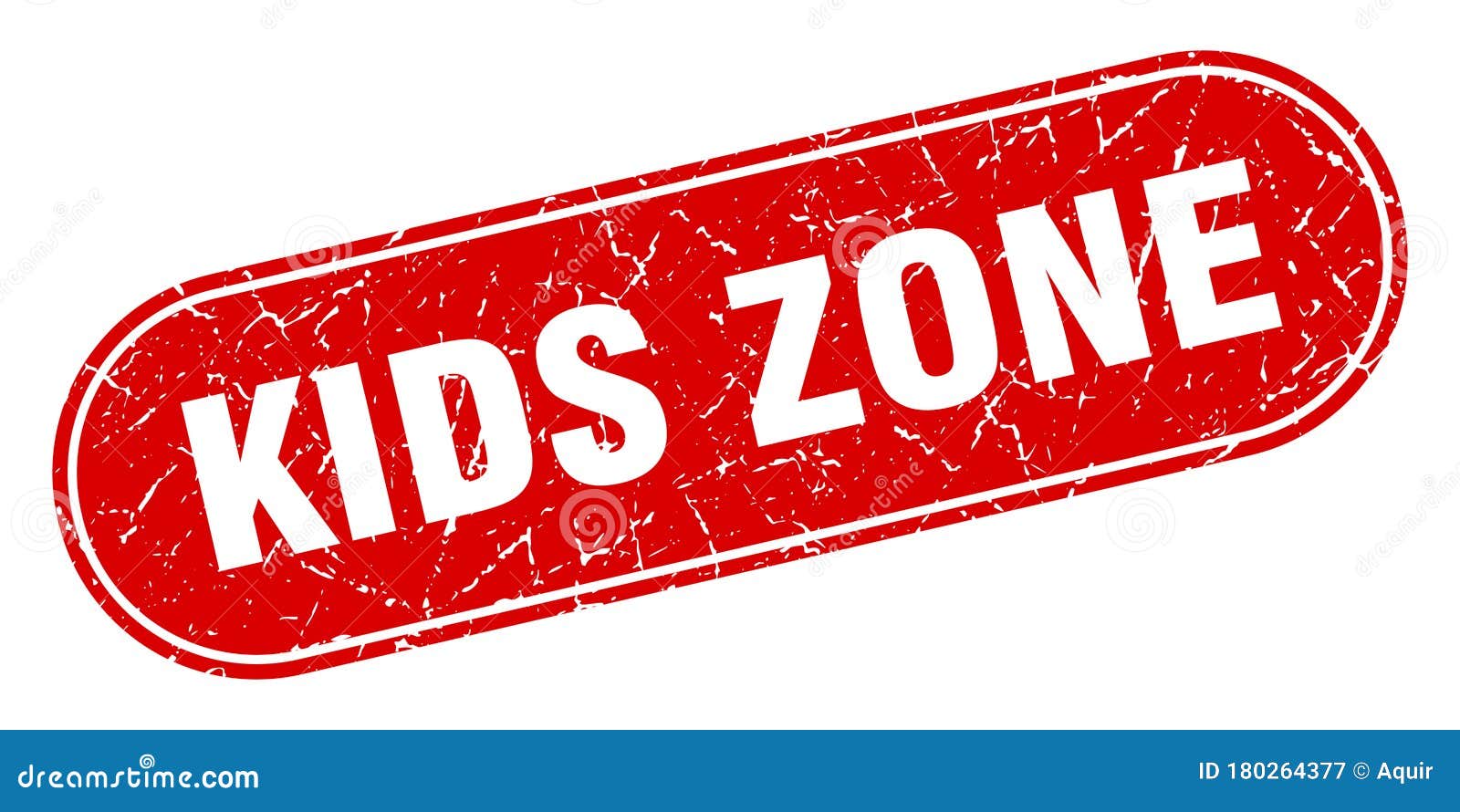 Kids Zone Sign. Kids Zone Grunge Stamp Stock Vector - Illustration of ...