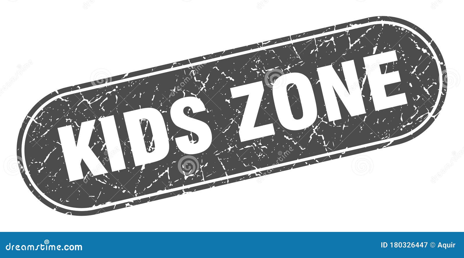 Kids Zone Sign. Kids Zone Grunge Stamp Stock Vector - Illustration of ...