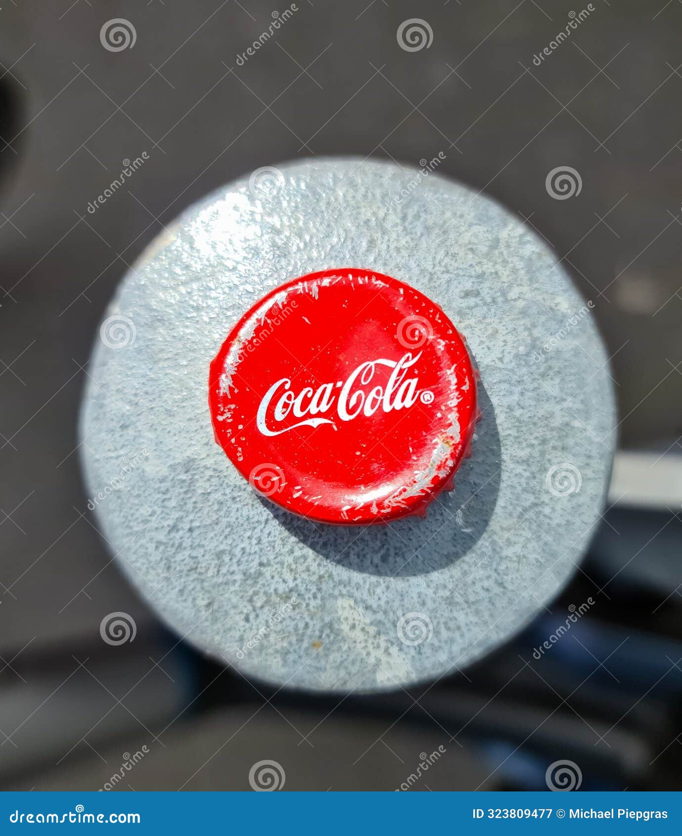 Kiel, Germany - 26 June 2024: a Dented Crown Cap of the Beverage Brand ...
