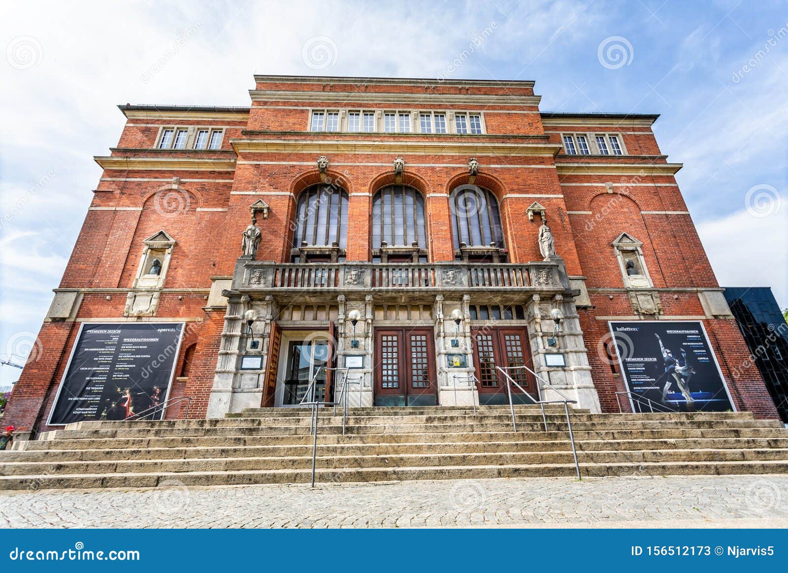 Kiel Opera House in Kiel, Germany Editorial Stock Photo - Image of ...