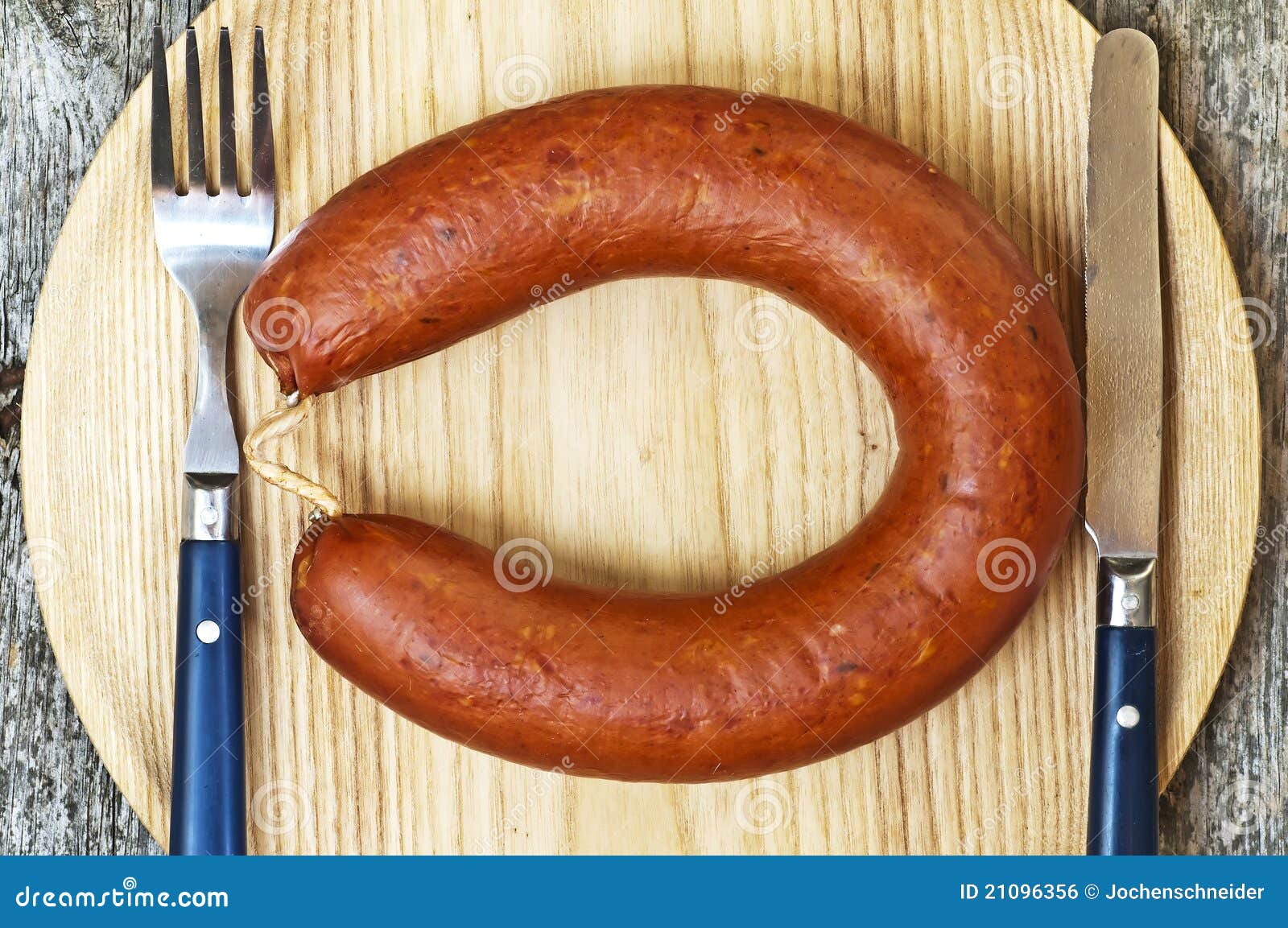 Kielbasa stock photo. Image of smoked, closeup, specialty - 21096356