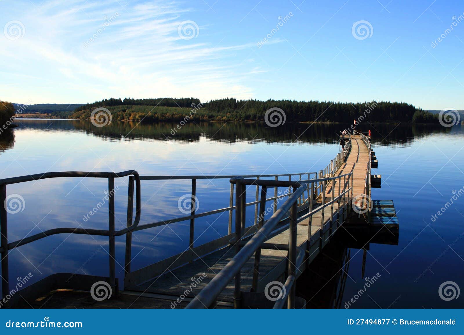 Kielder Water Ferry Landing 2 Stock Image - Image of dock, quay: 27494877