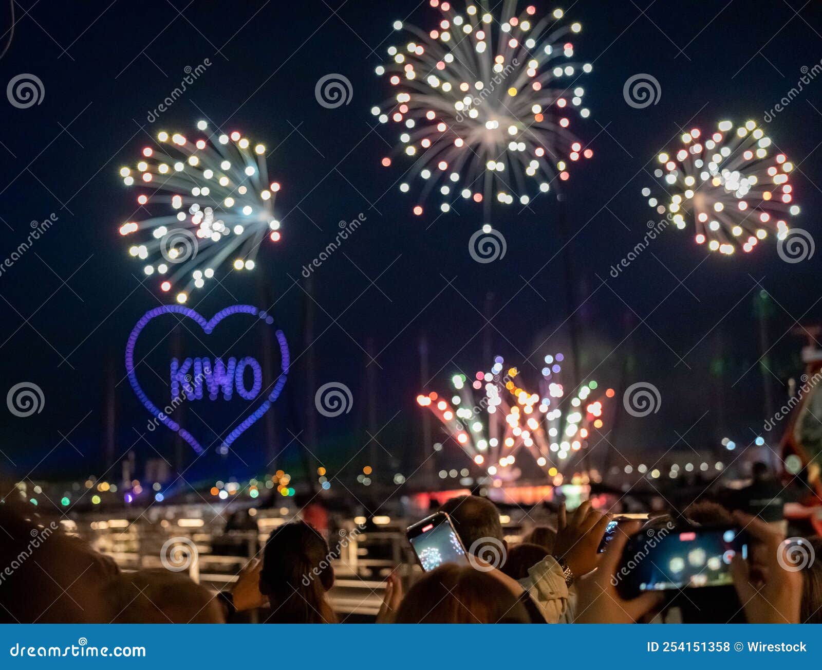 Kieler Woche (Kiel Week) Fireworks 2 Editorial Stock Photo - Image of ...