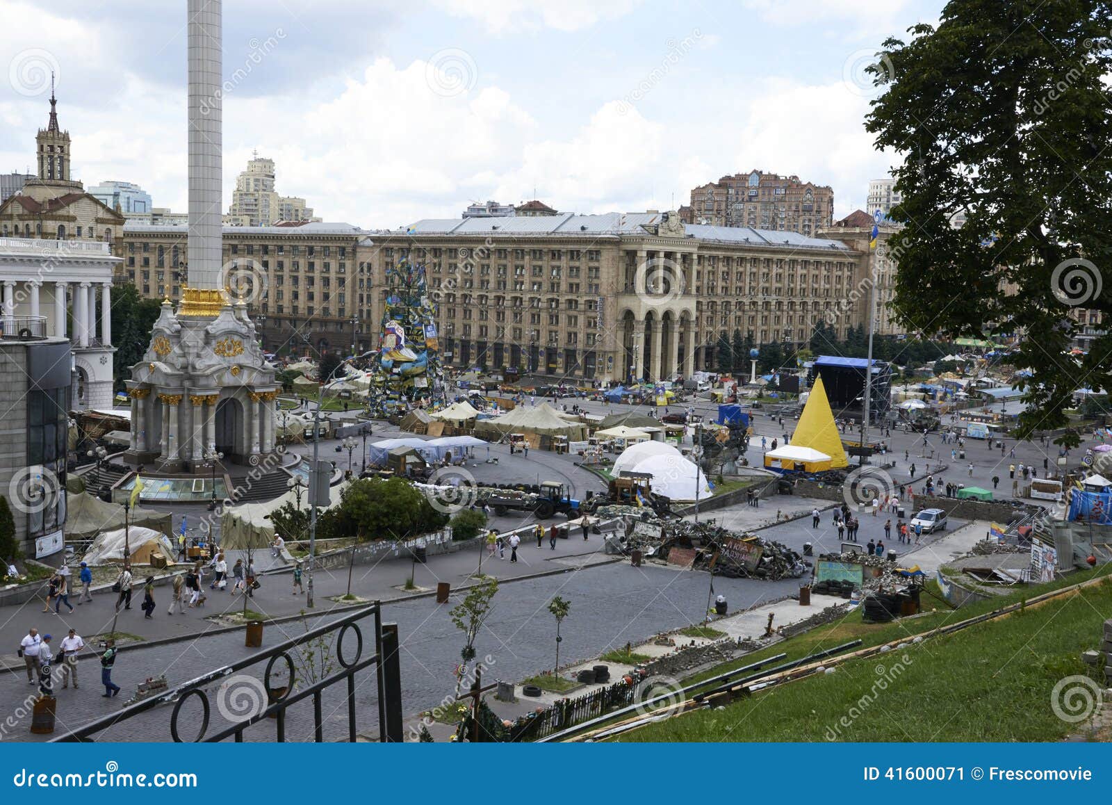 Kiev Maidan after the Revolution Editorial Photo - Image of revolt ...