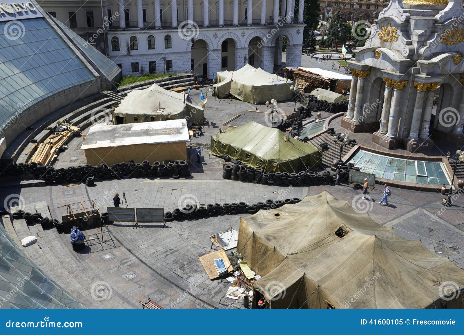 Kiev Maidan after the Revolution Editorial Image - Image of kyiv, power ...