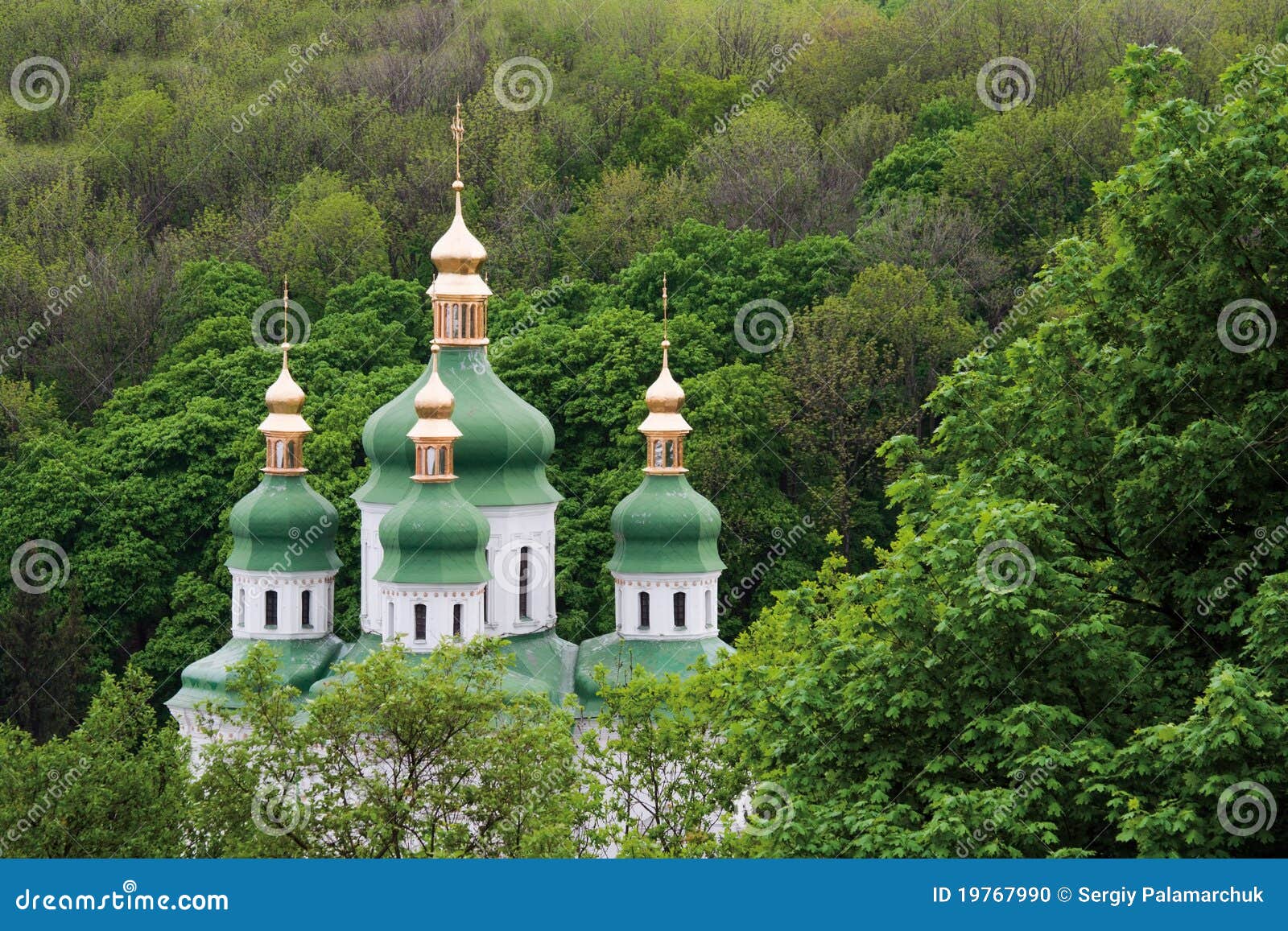 Kiev monastery stock photo. Image of green, christianity - 19767990