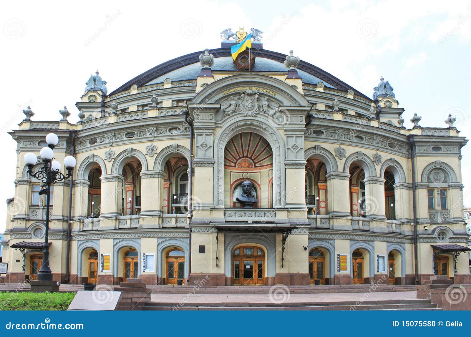 Kiev Opera House stock photo. Image of monument, classic - 15075580