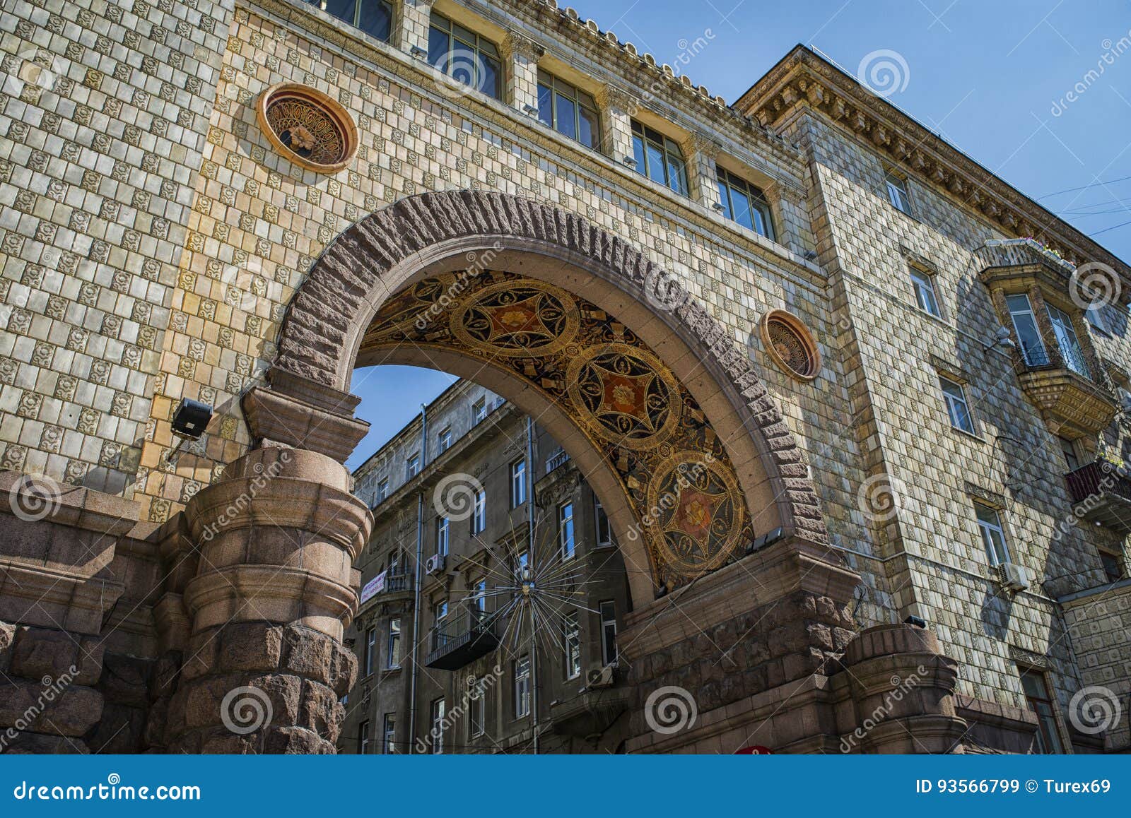 Kiev Passage editorial stock image. Image of complex - 93566799