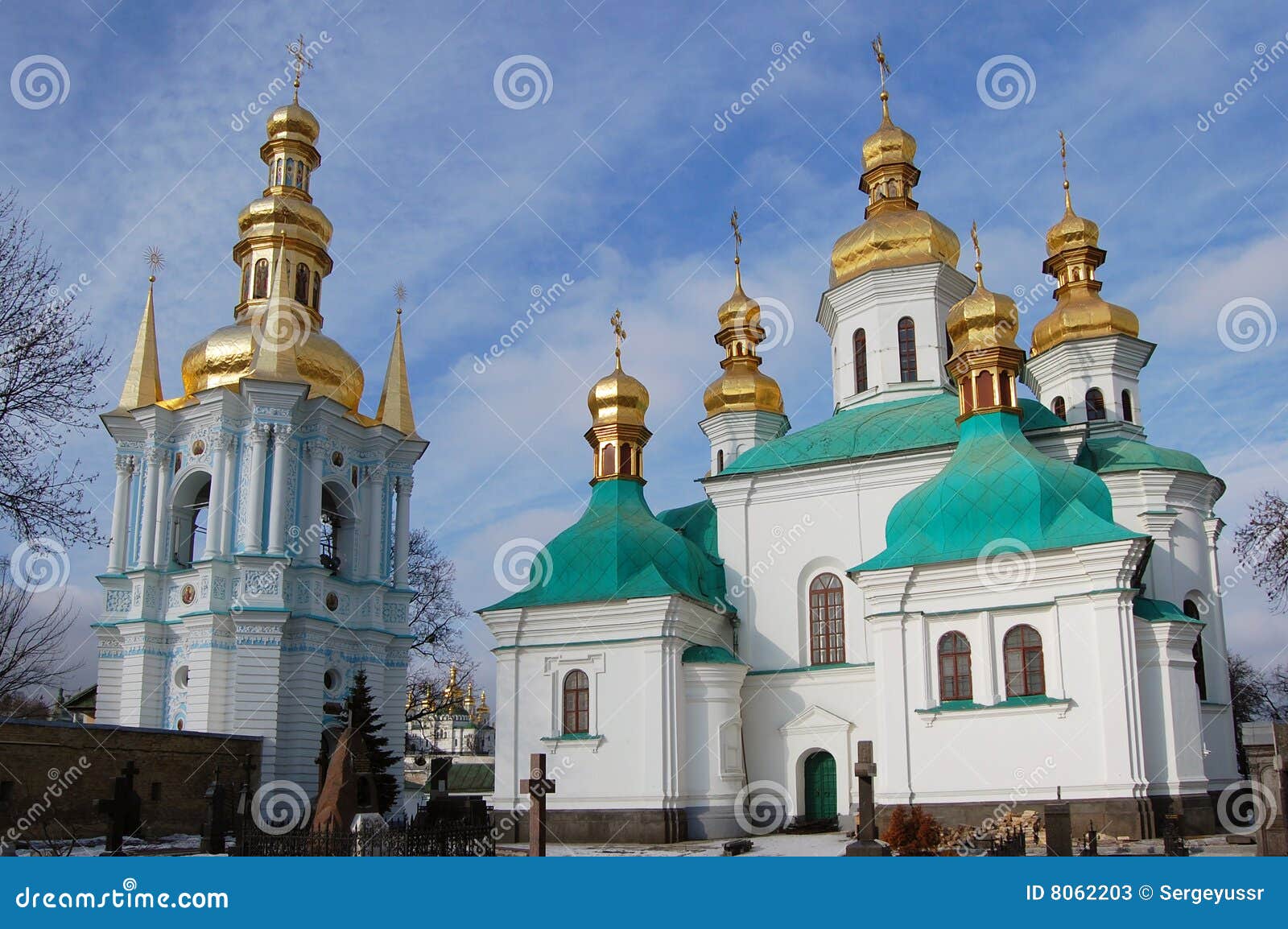 Kiev-Pechersk Lavra Monastery in Kiev Stock Image - Image of russian ...