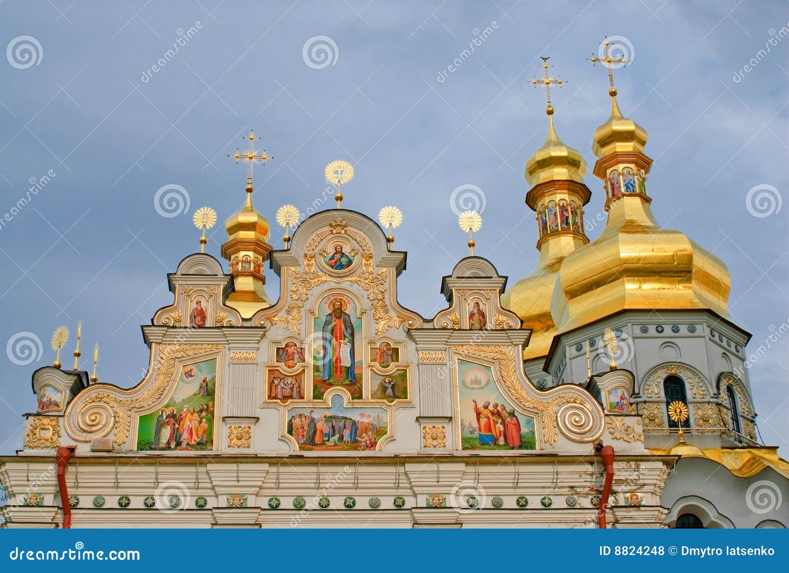 Kiev-Pechersk Lavra Monastery in Kiev. Ukraine Stock Photo - Image of ...