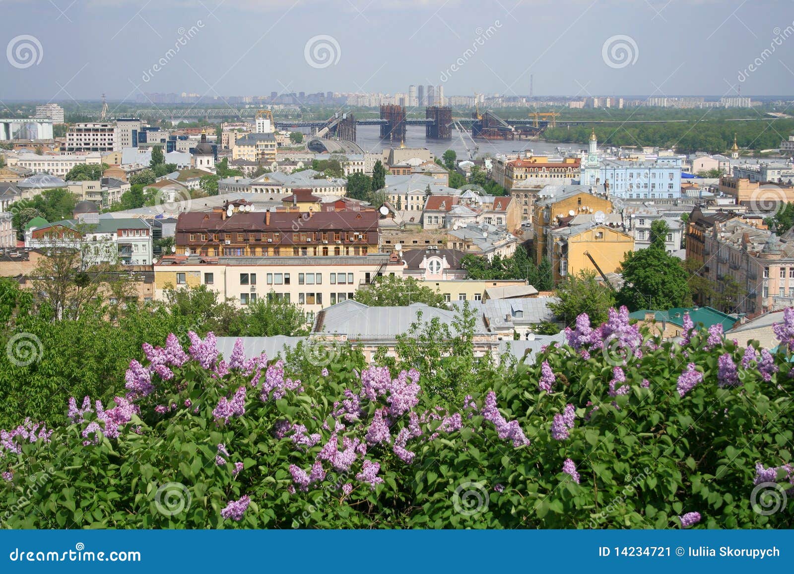 Kiev.Podol. stock image. Image of fame, lilac, region - 14234721